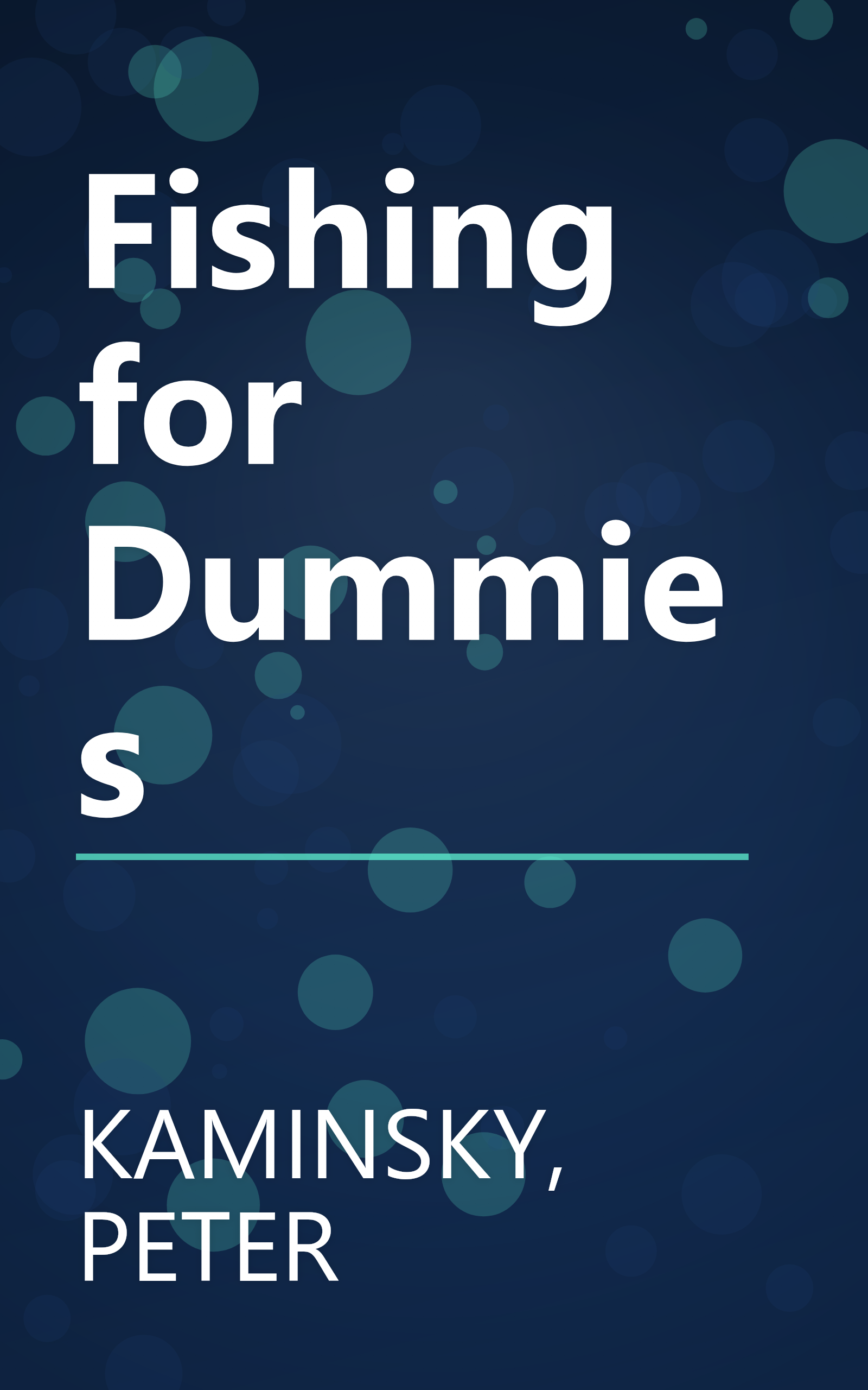 Fishing for Dummies book cover