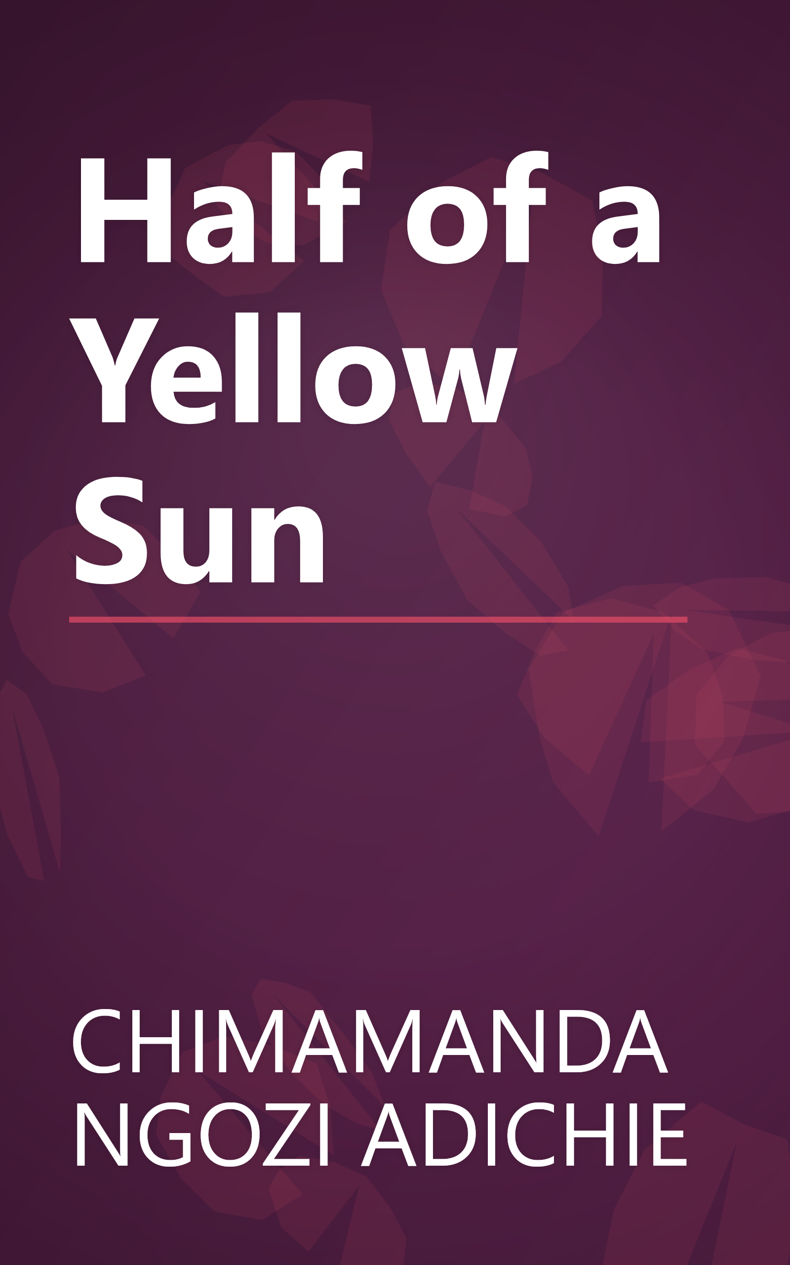 Half of a Yellow Sun book cover