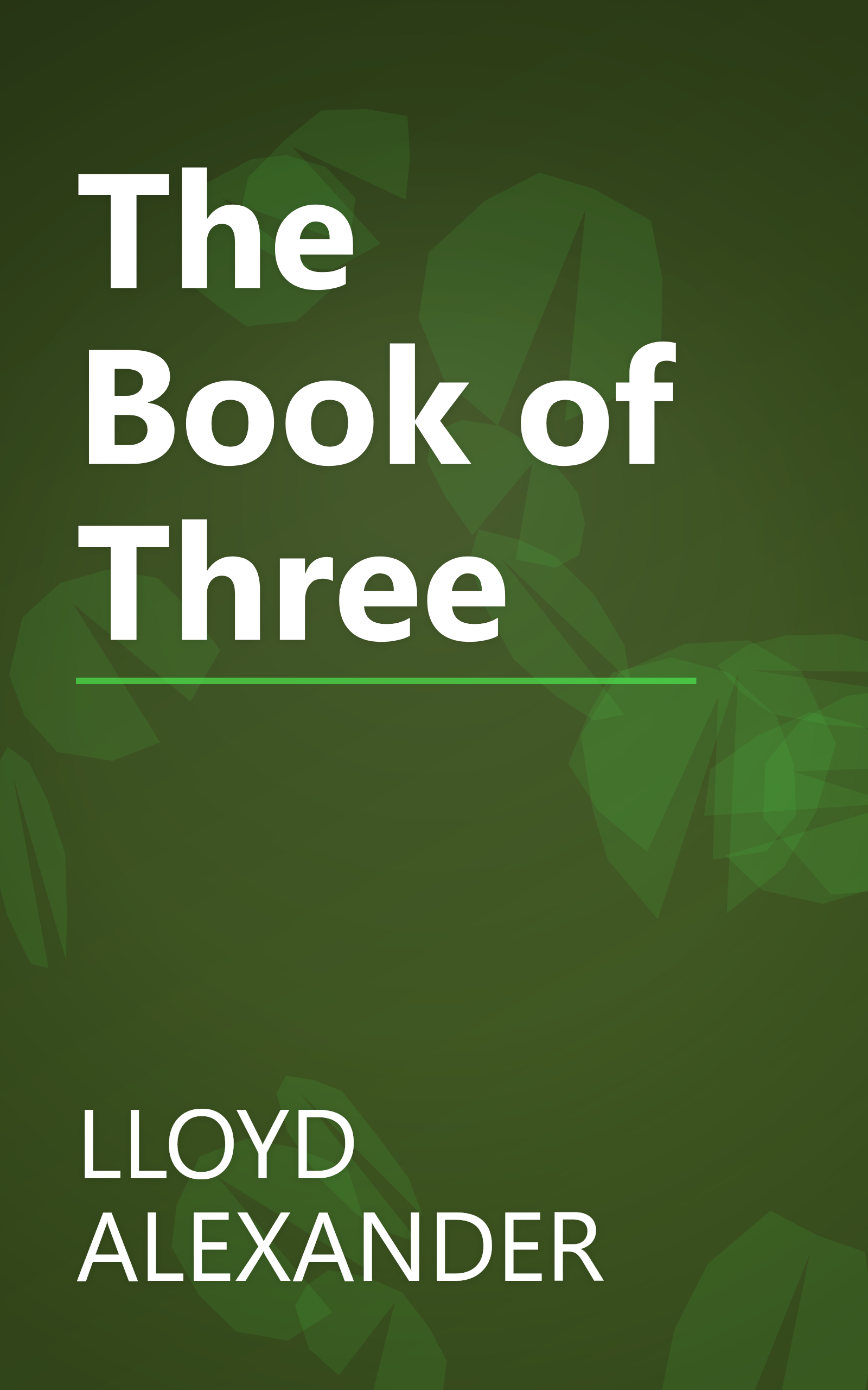 The Book of Three book cover