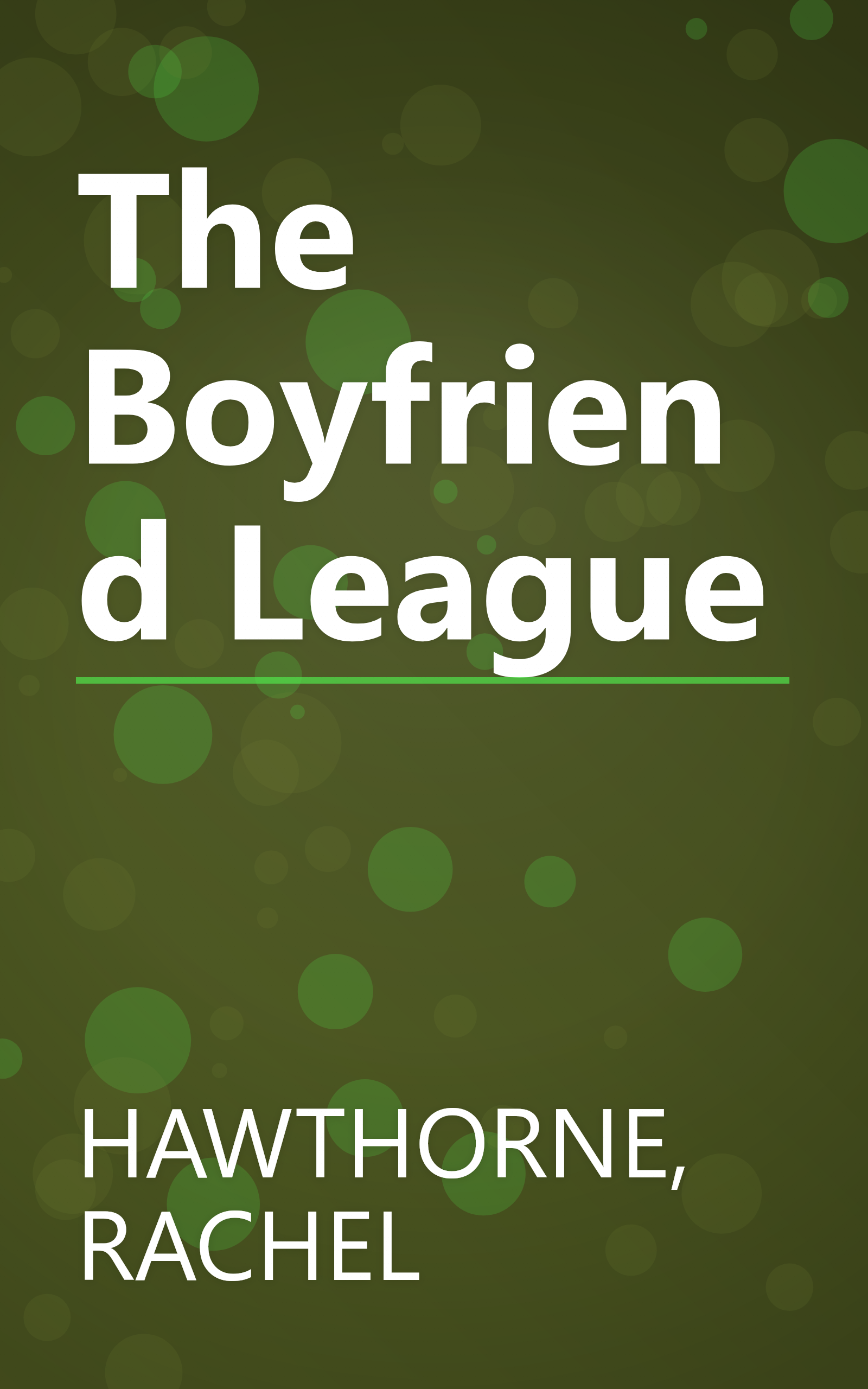 The Boyfriend League book cover