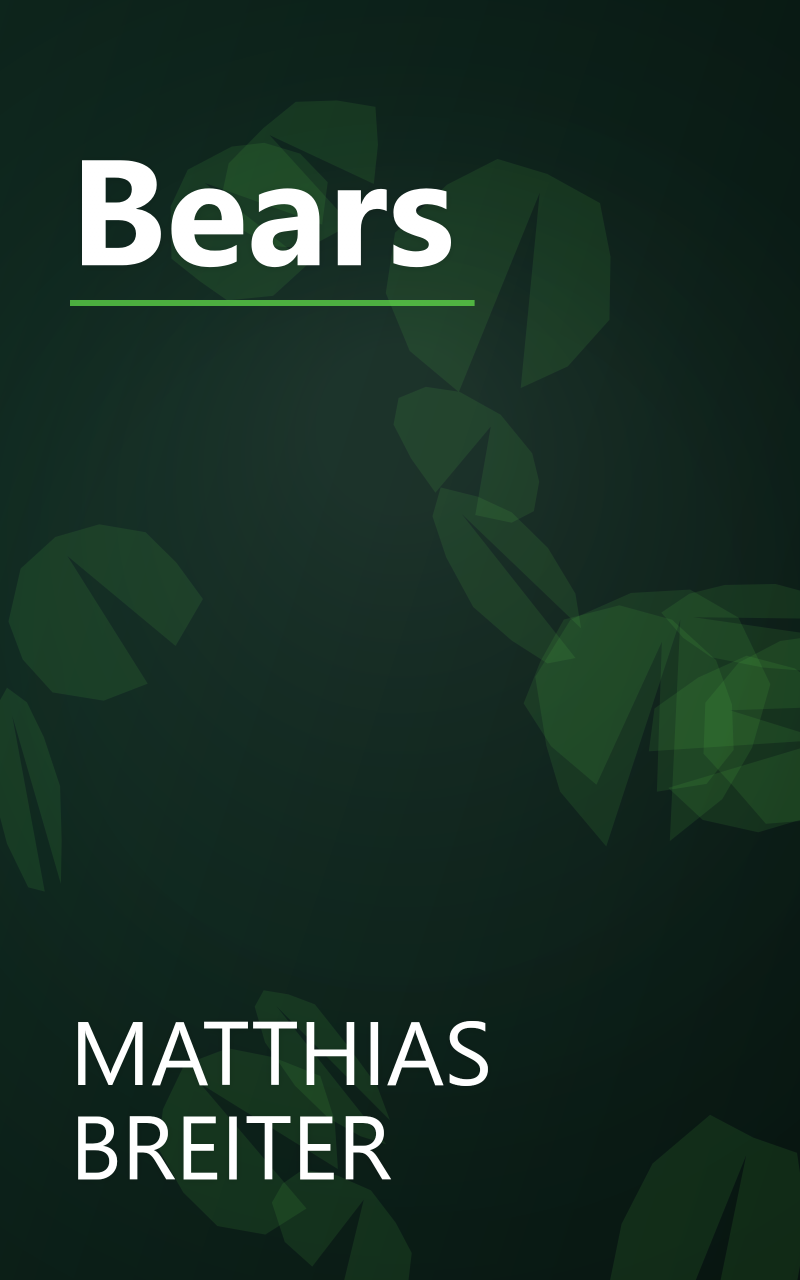 Bears book cover
