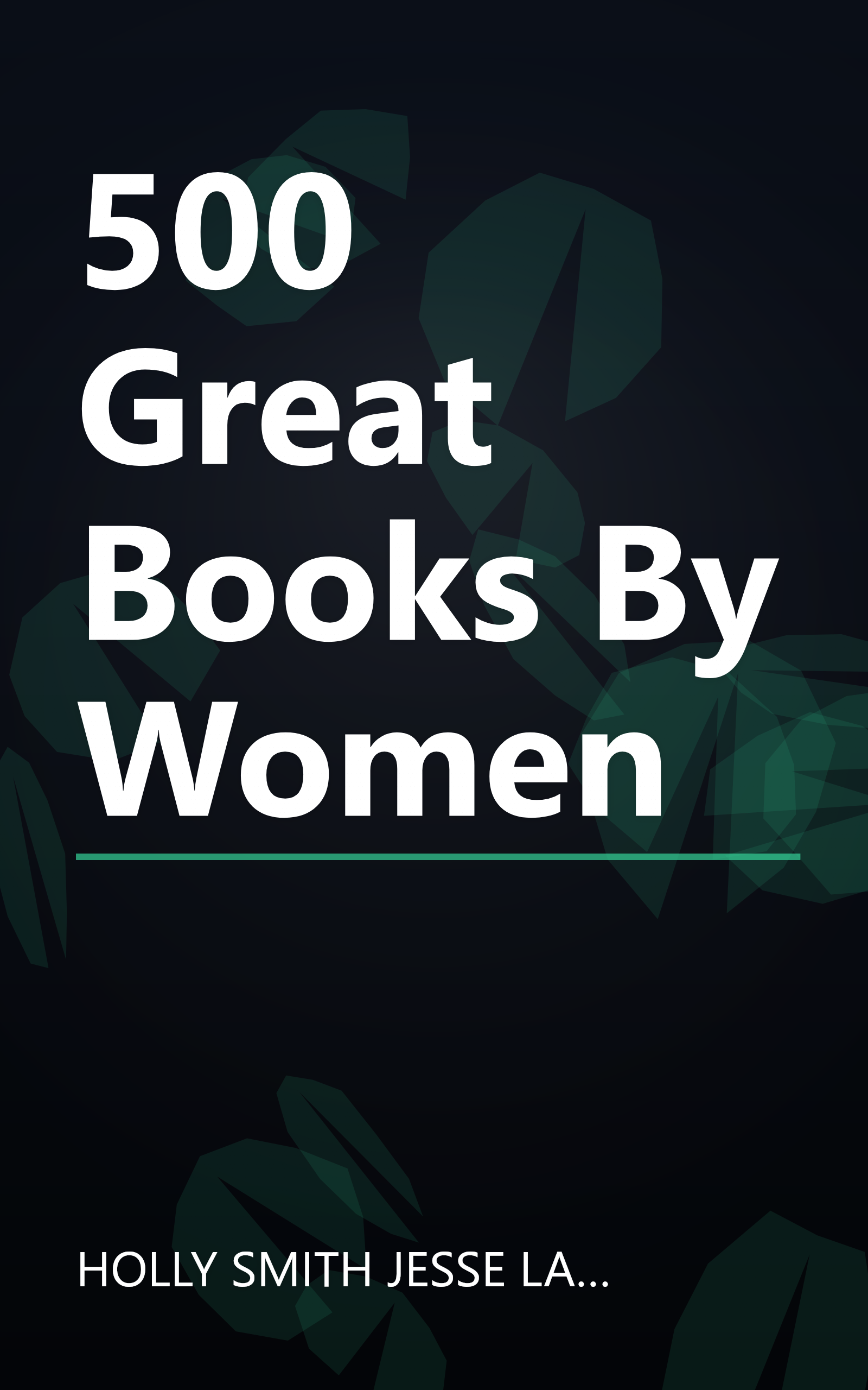 500 Great Books By Women book cover