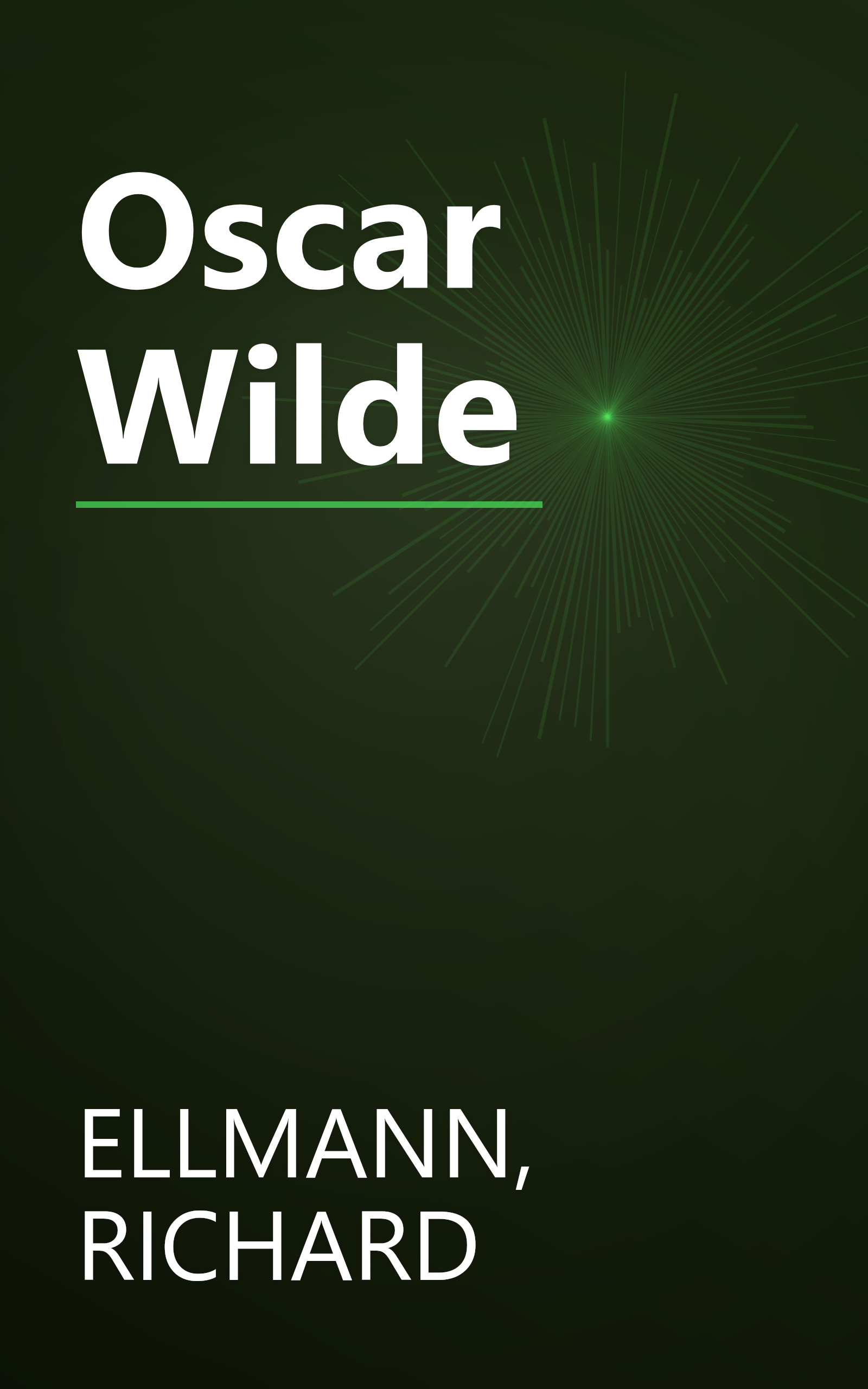 Oscar Wilde book cover