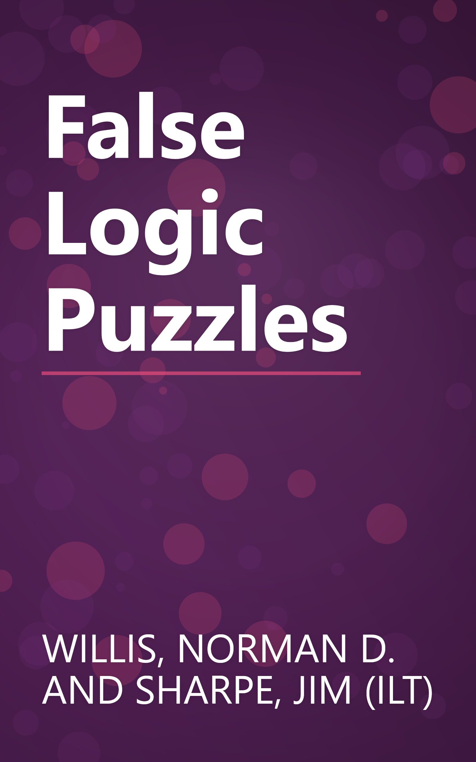 False Logic Puzzles book cover