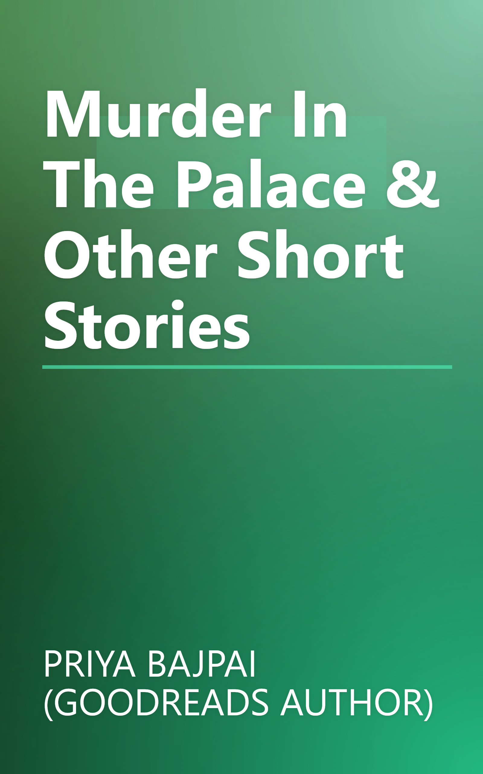 Murder In The Palace & Other Short Stories book cover