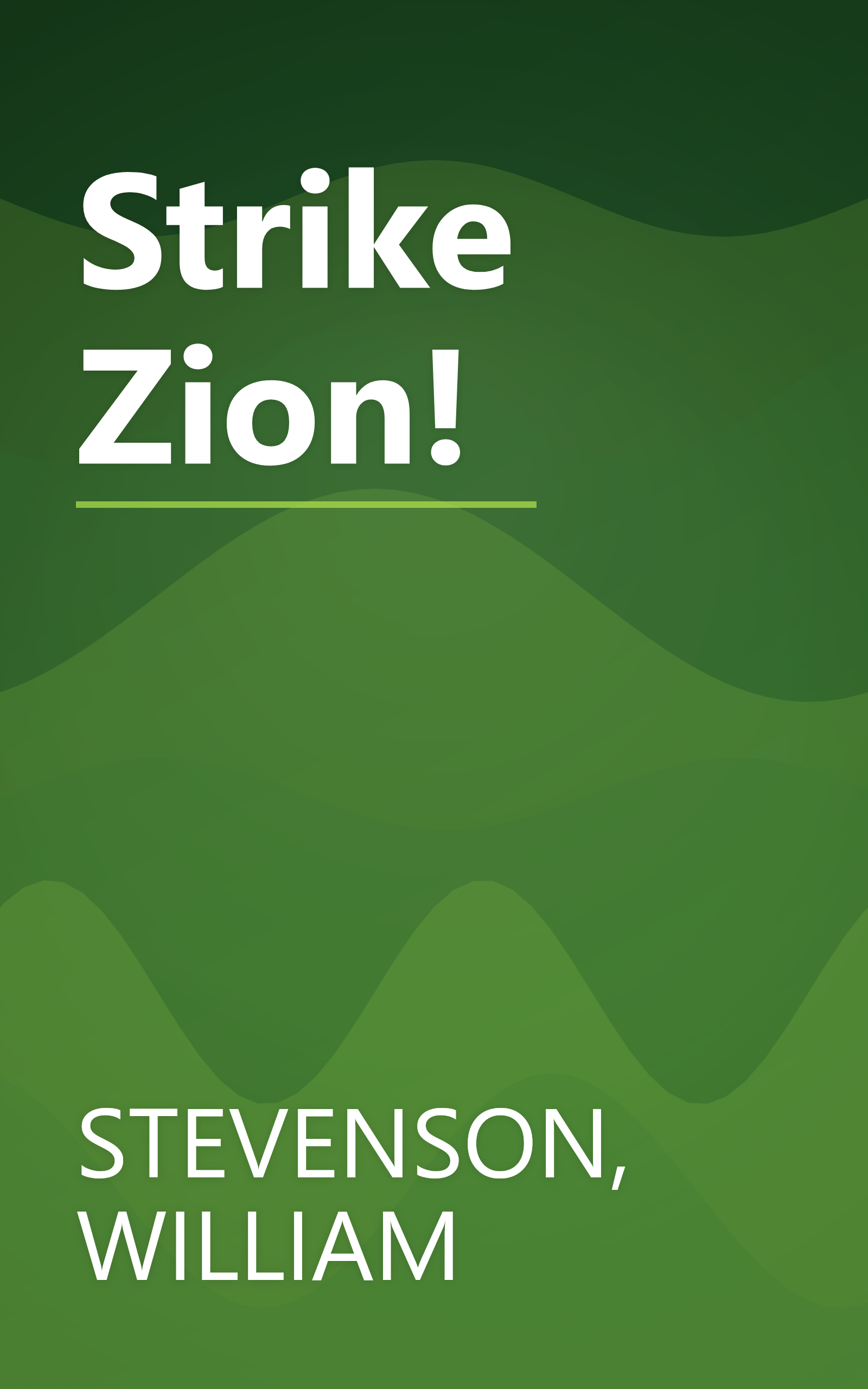Strike Zion! book cover