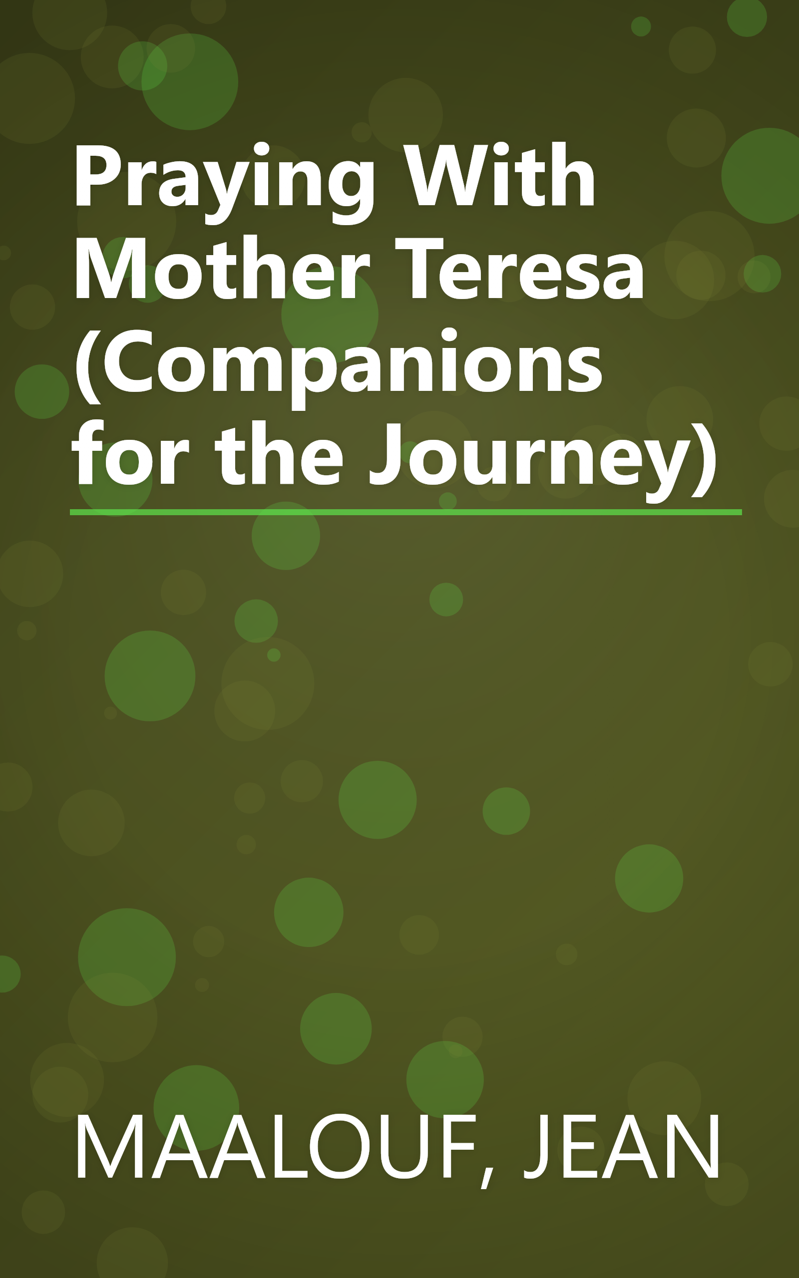Praying With Mother Teresa (Companions for the Journey) book cover