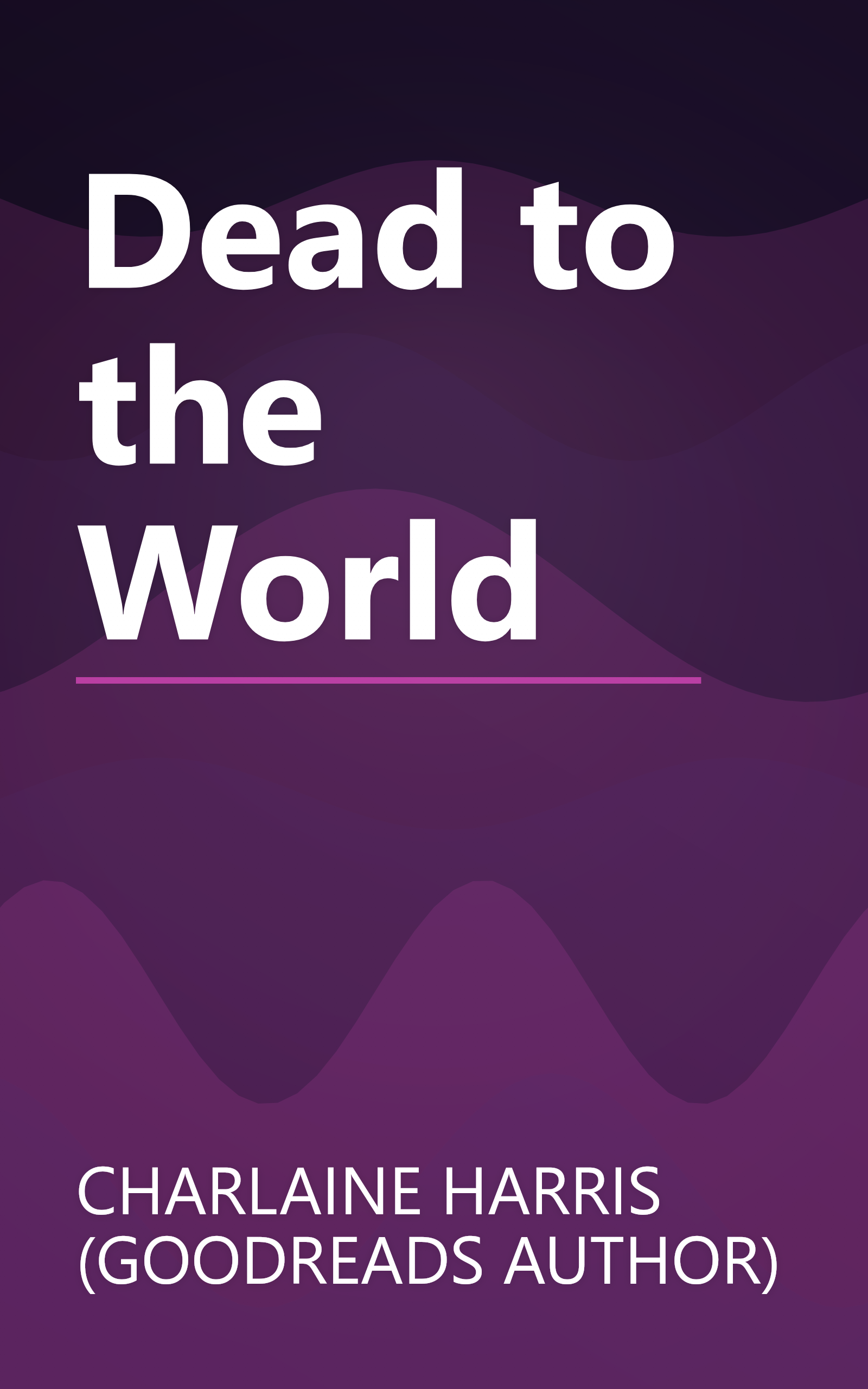 Dead to the World book cover