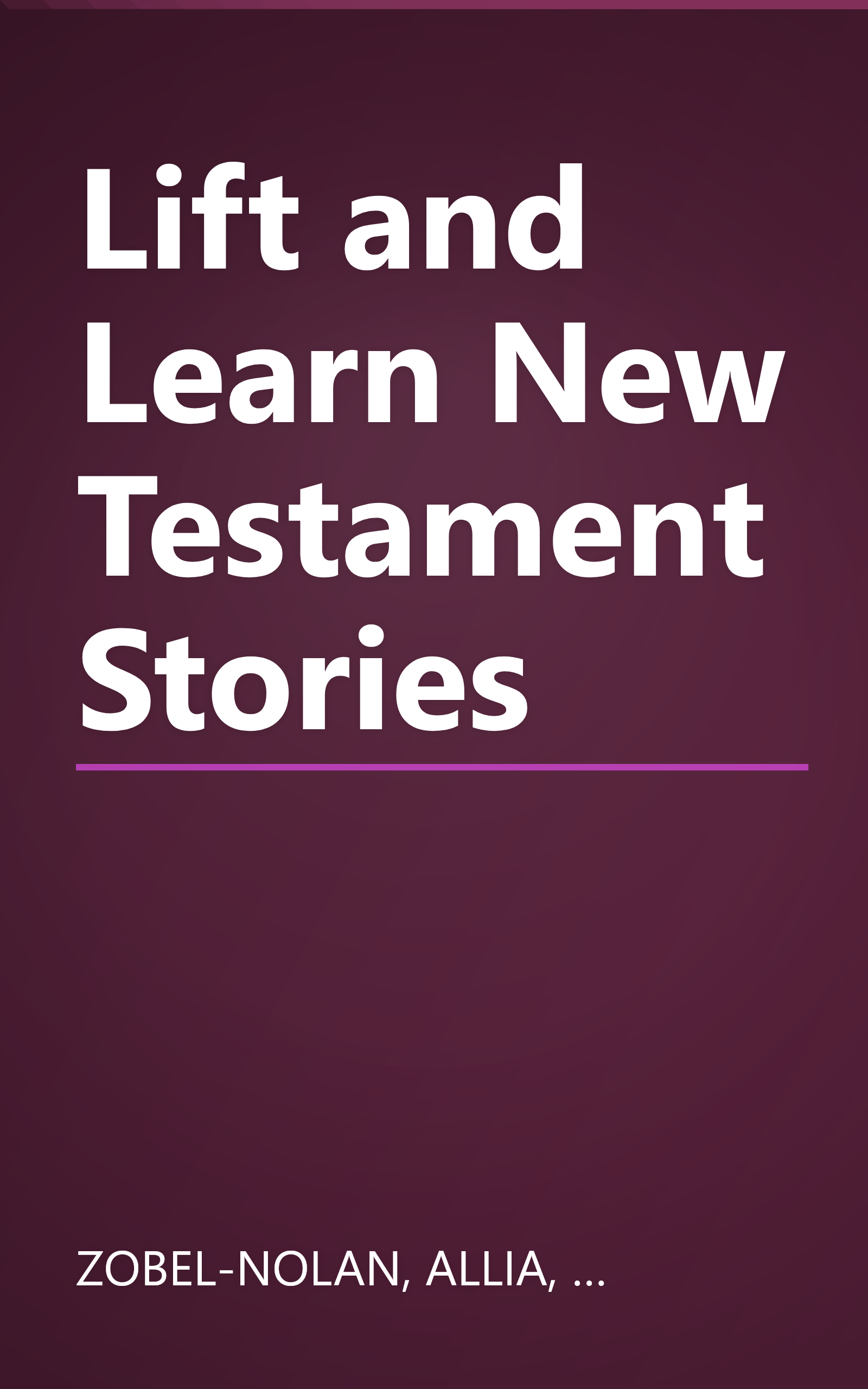 Lift and Learn New Testament Stories book cover