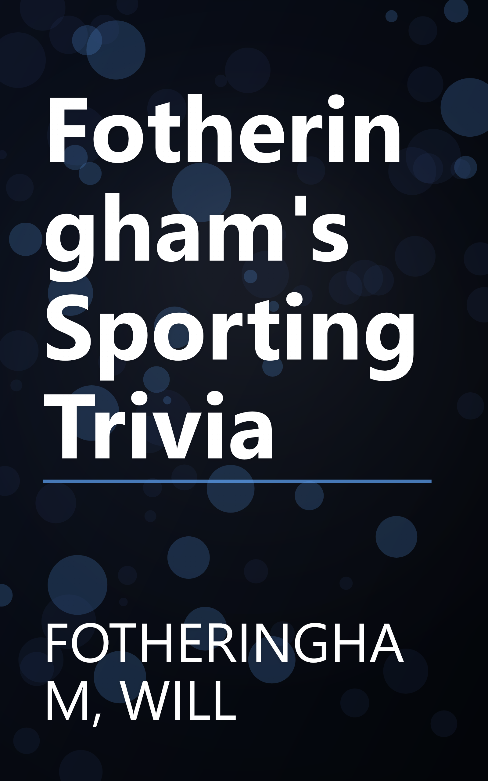 Fotheringham's Sporting Trivia book cover