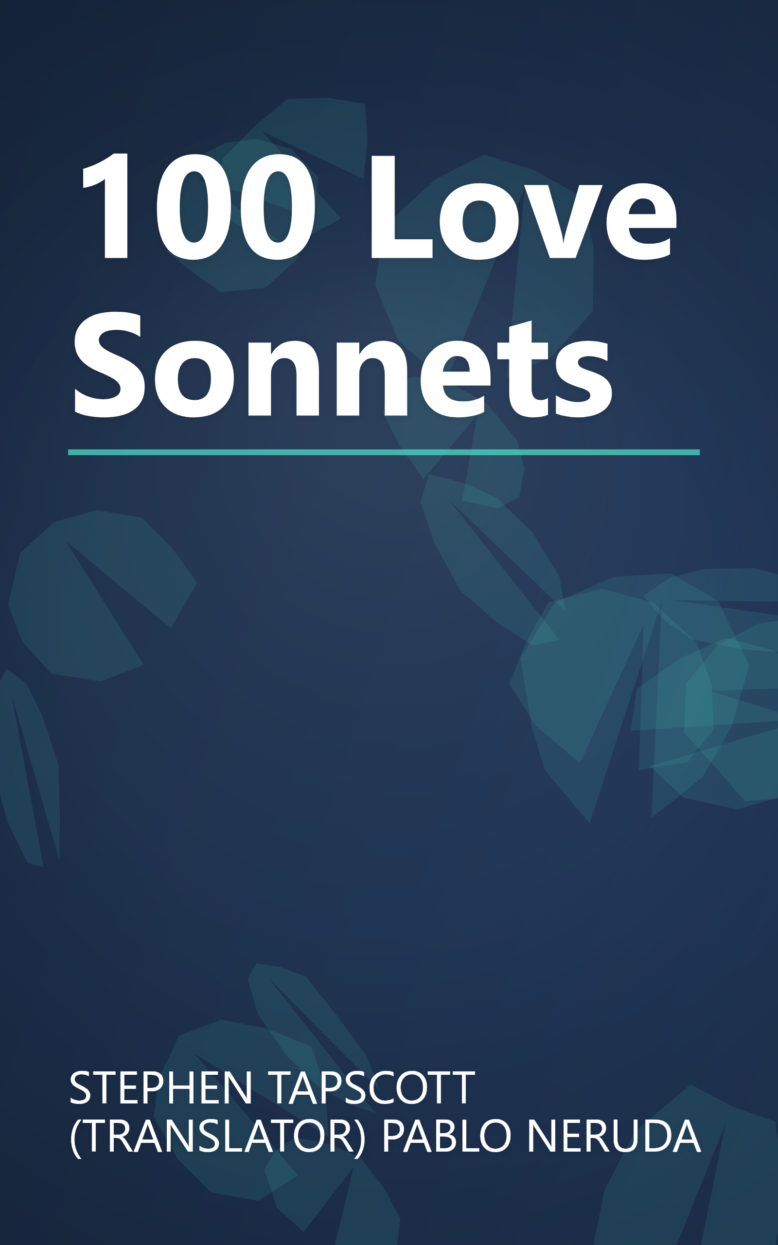 100 Love Sonnets book cover