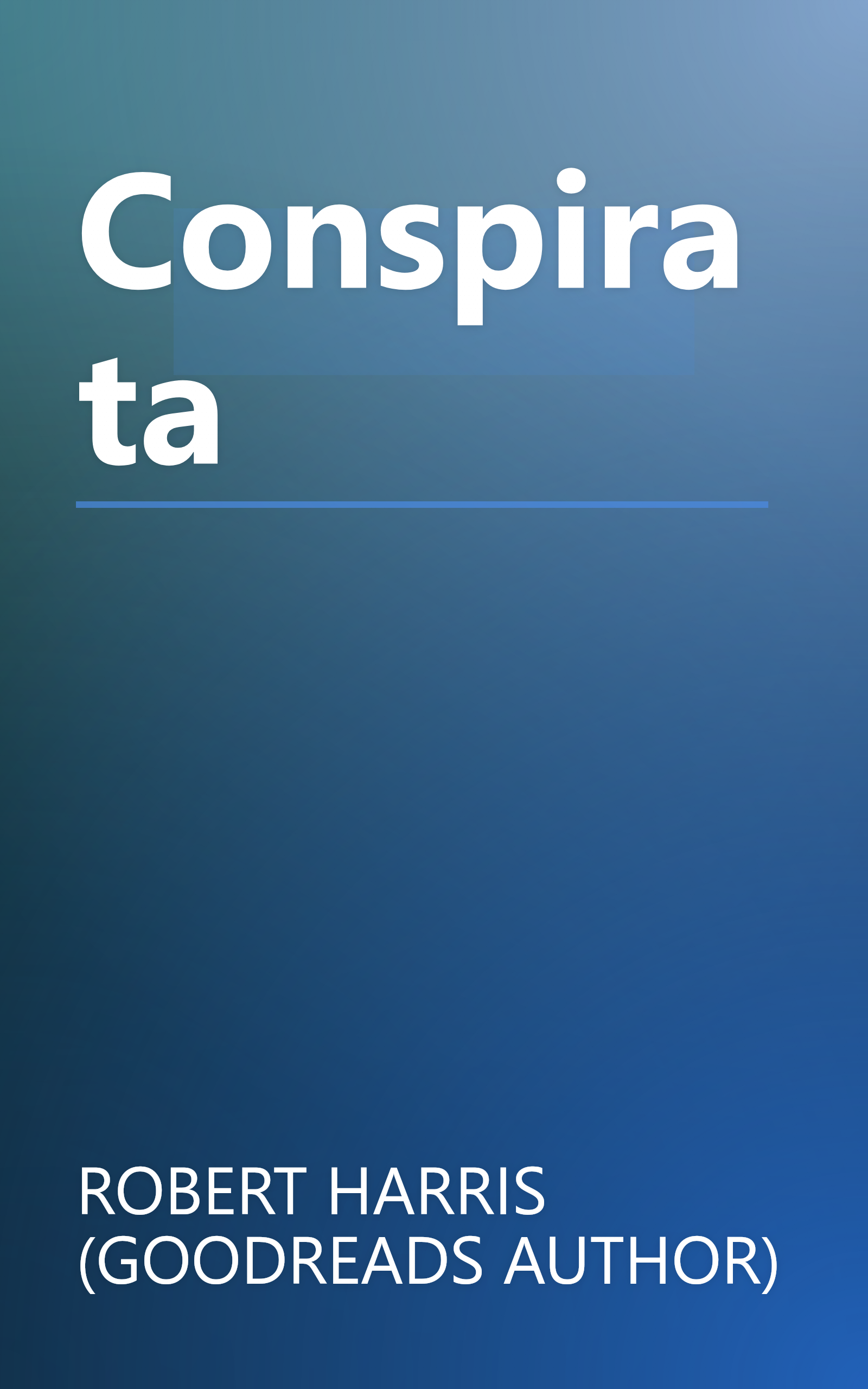 Conspirata book cover