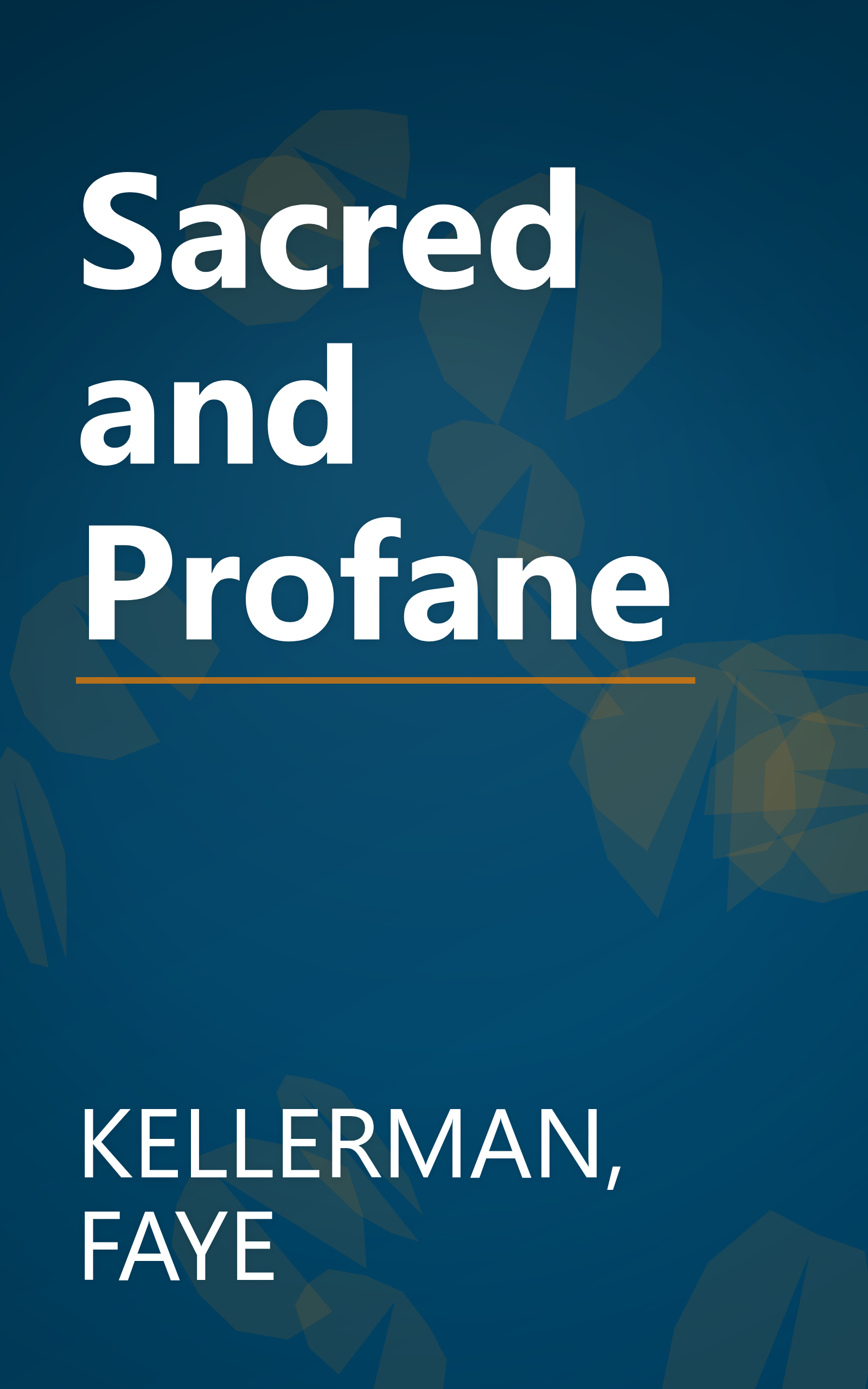 Sacred and Profane book cover