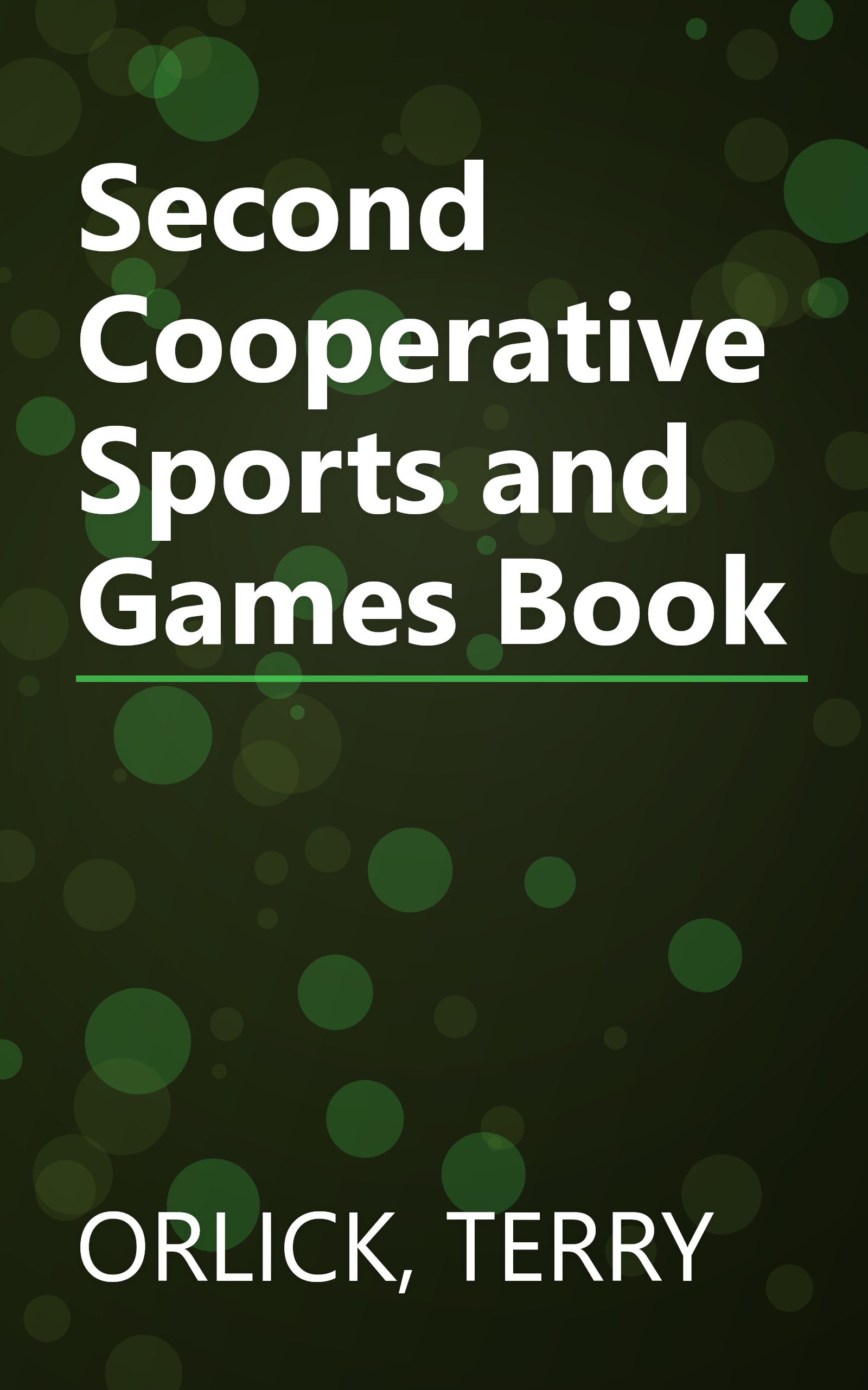 Second Cooperative Sports and Games Book book cover