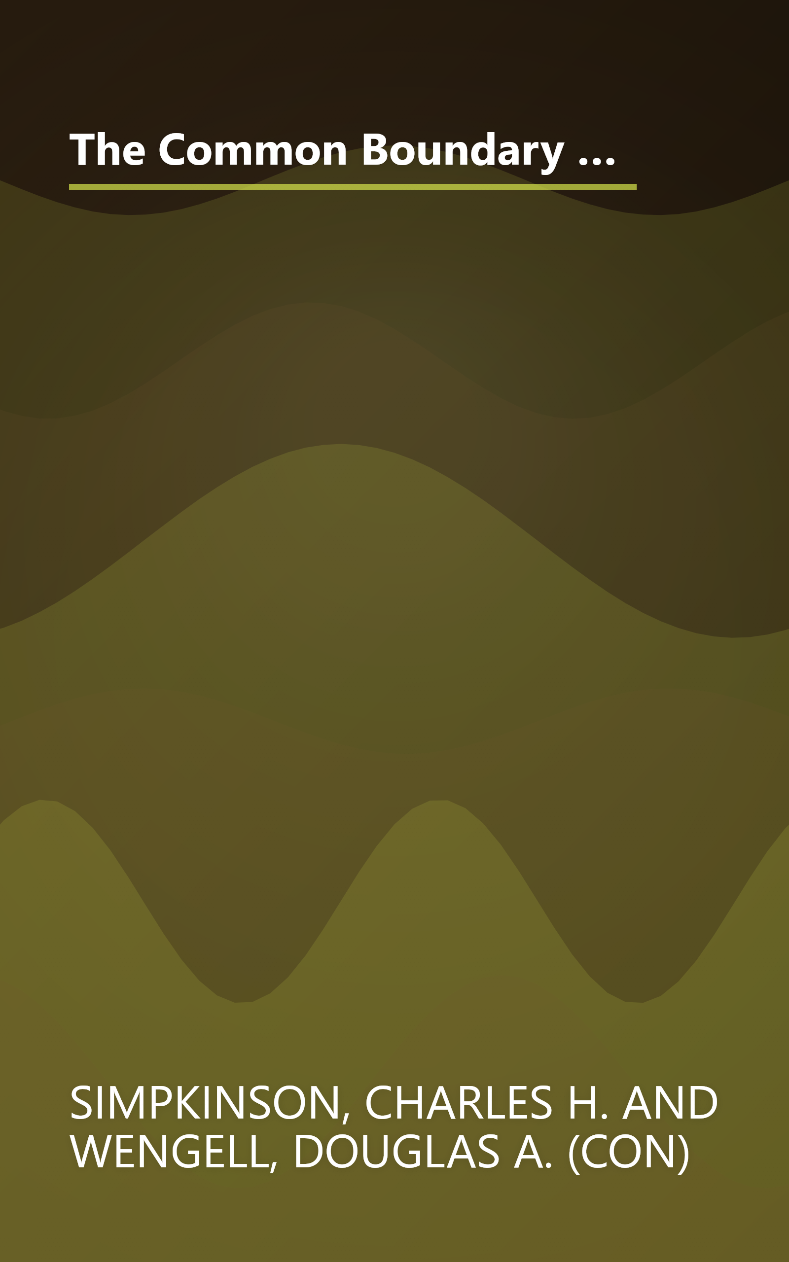 The Common Boundary Graduate Education Guide: Holistic Programs and Resources Integrating Spirituality and Psychology book cover