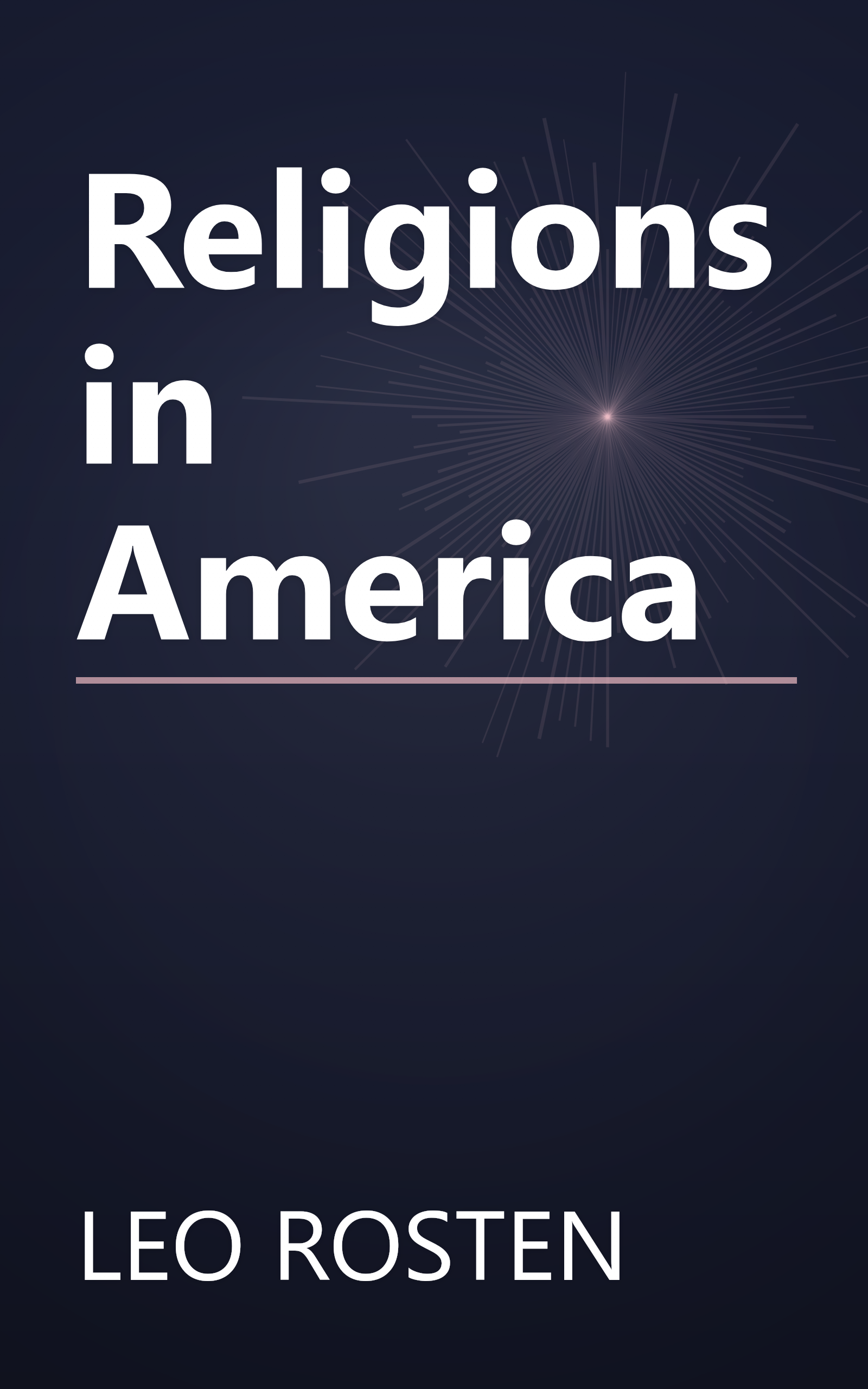 Religions in America book cover