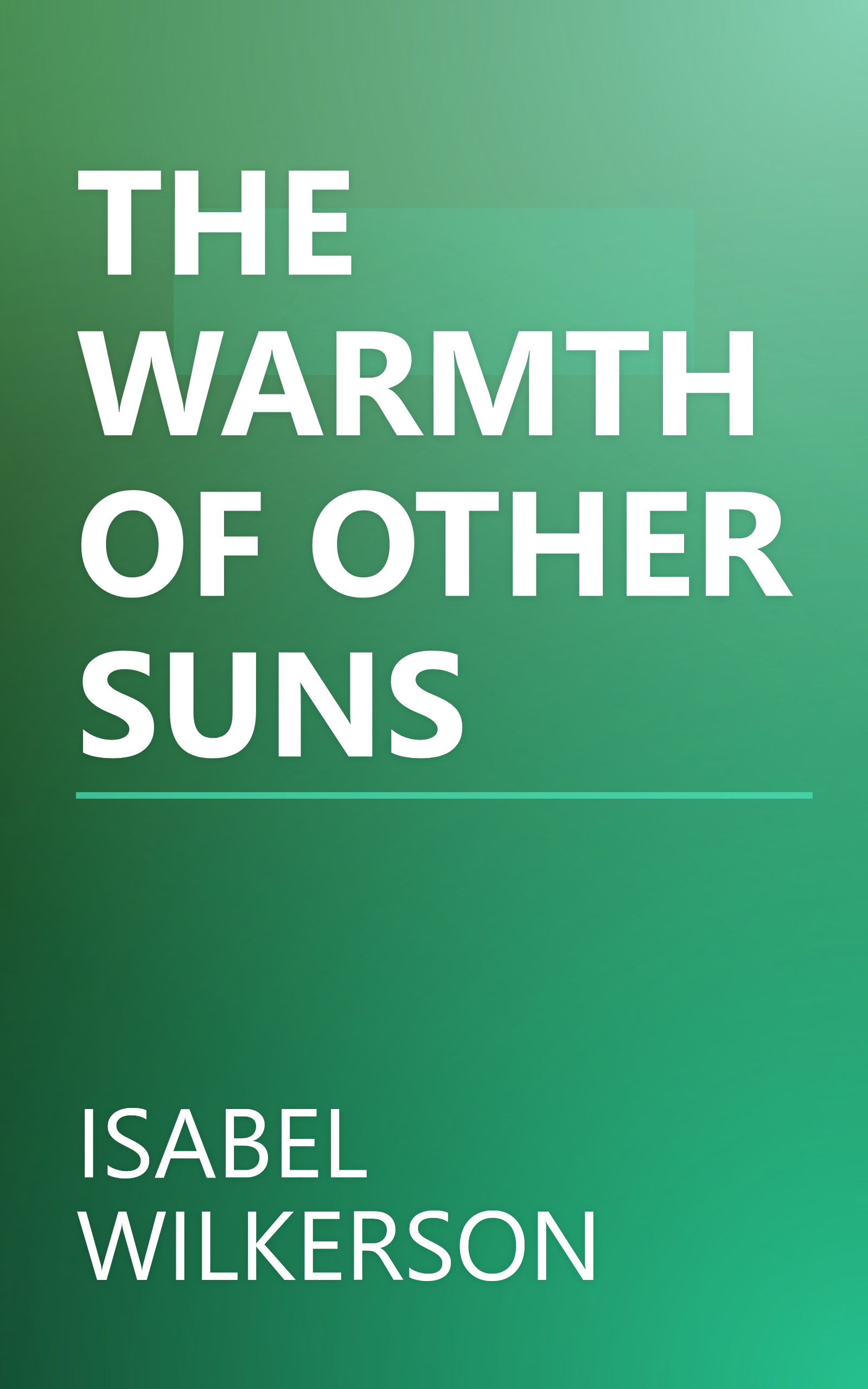 THE WARMTH OF OTHER SUNS book cover
