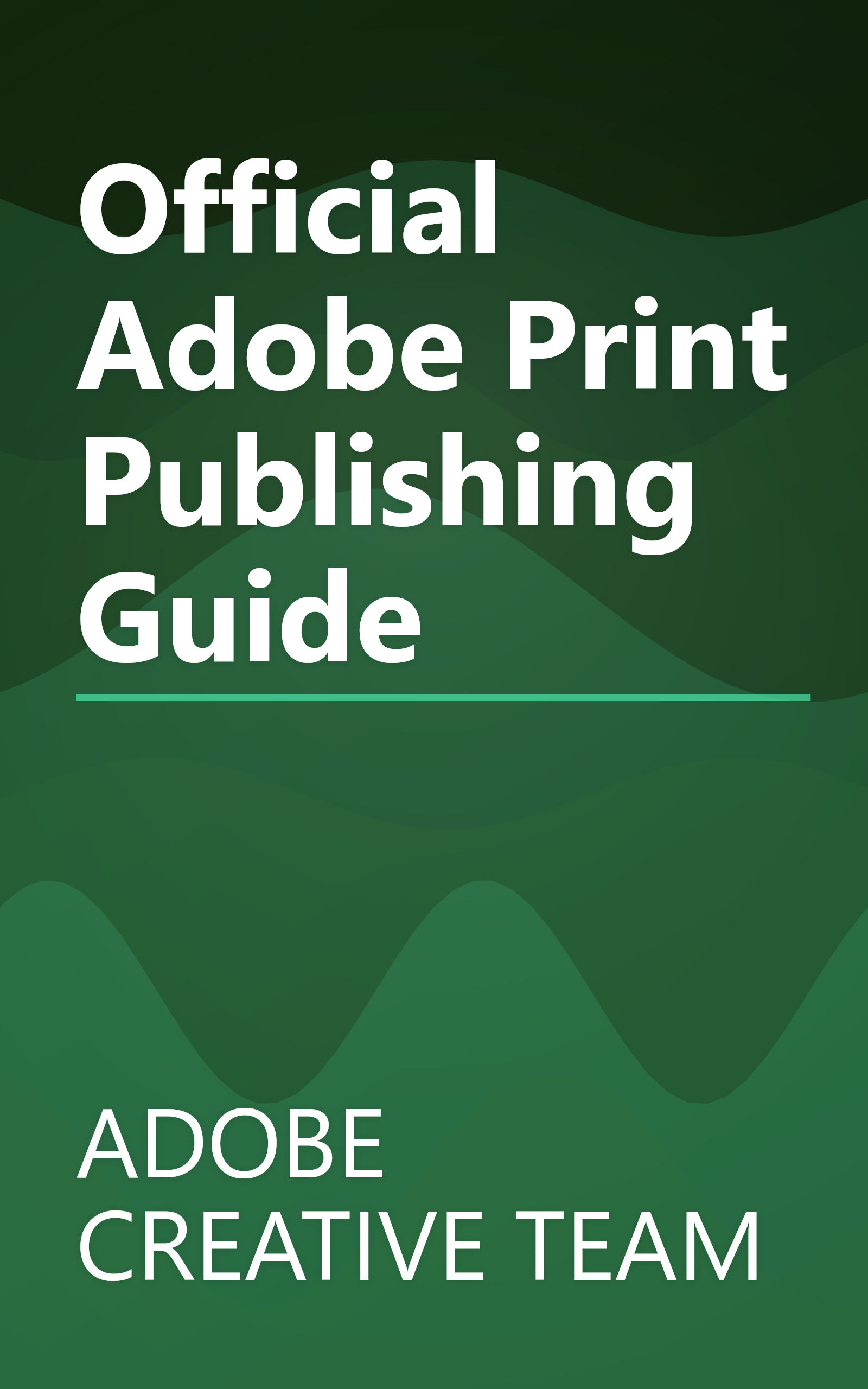 Official Adobe Print Publishing Guide book cover