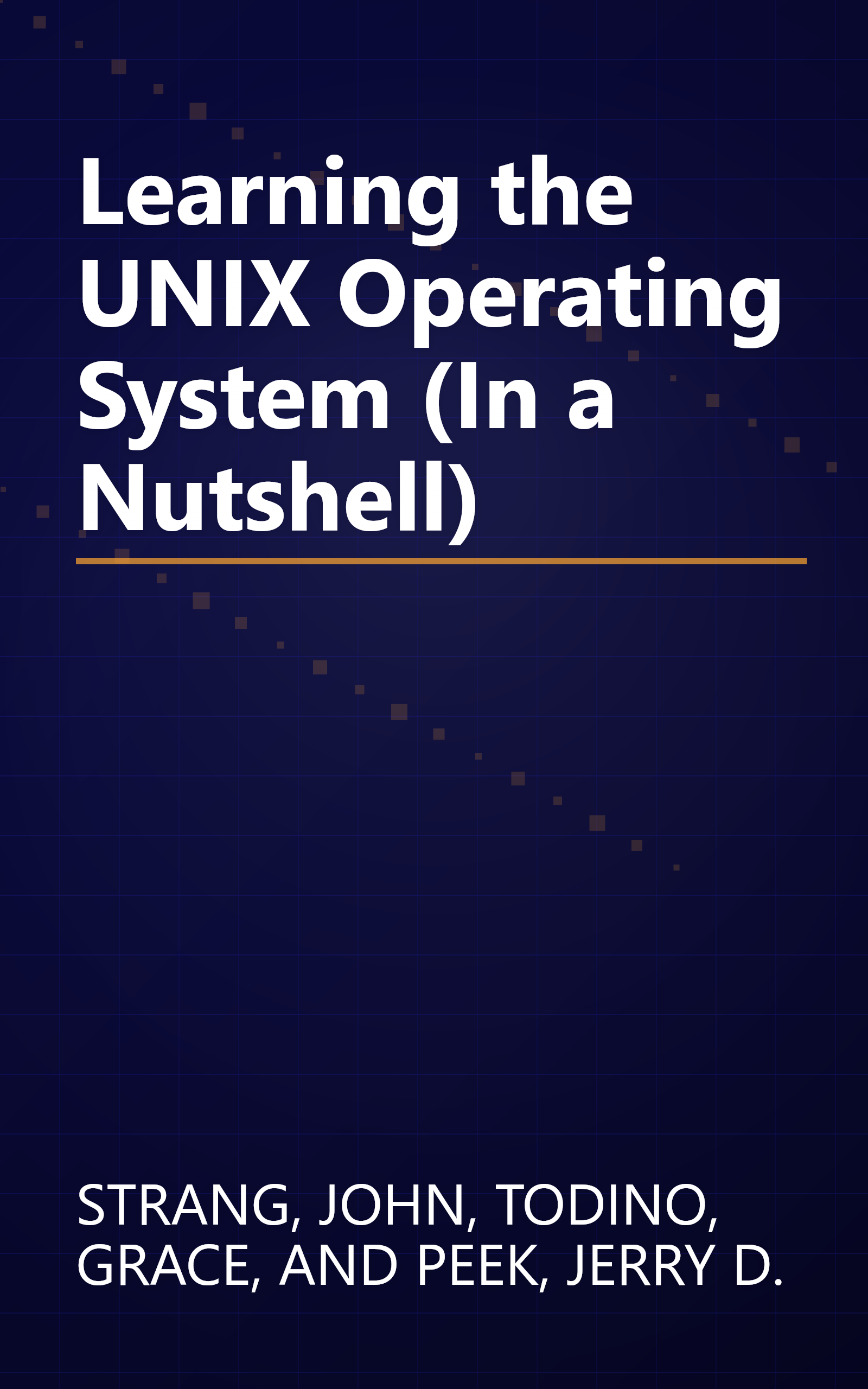 Learning the UNIX Operating System (In a Nutshell) book cover