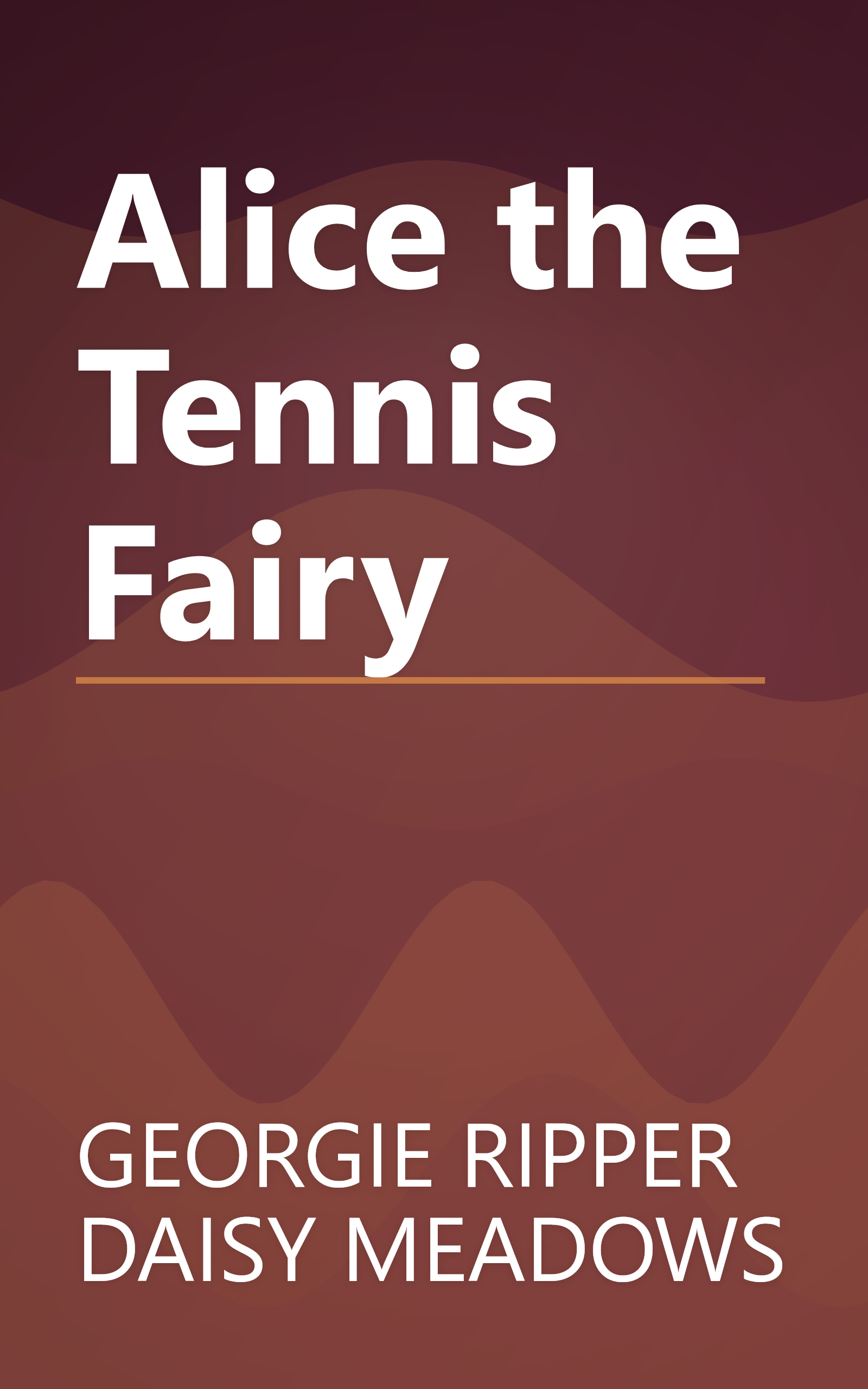 Alice the Tennis Fairy book cover