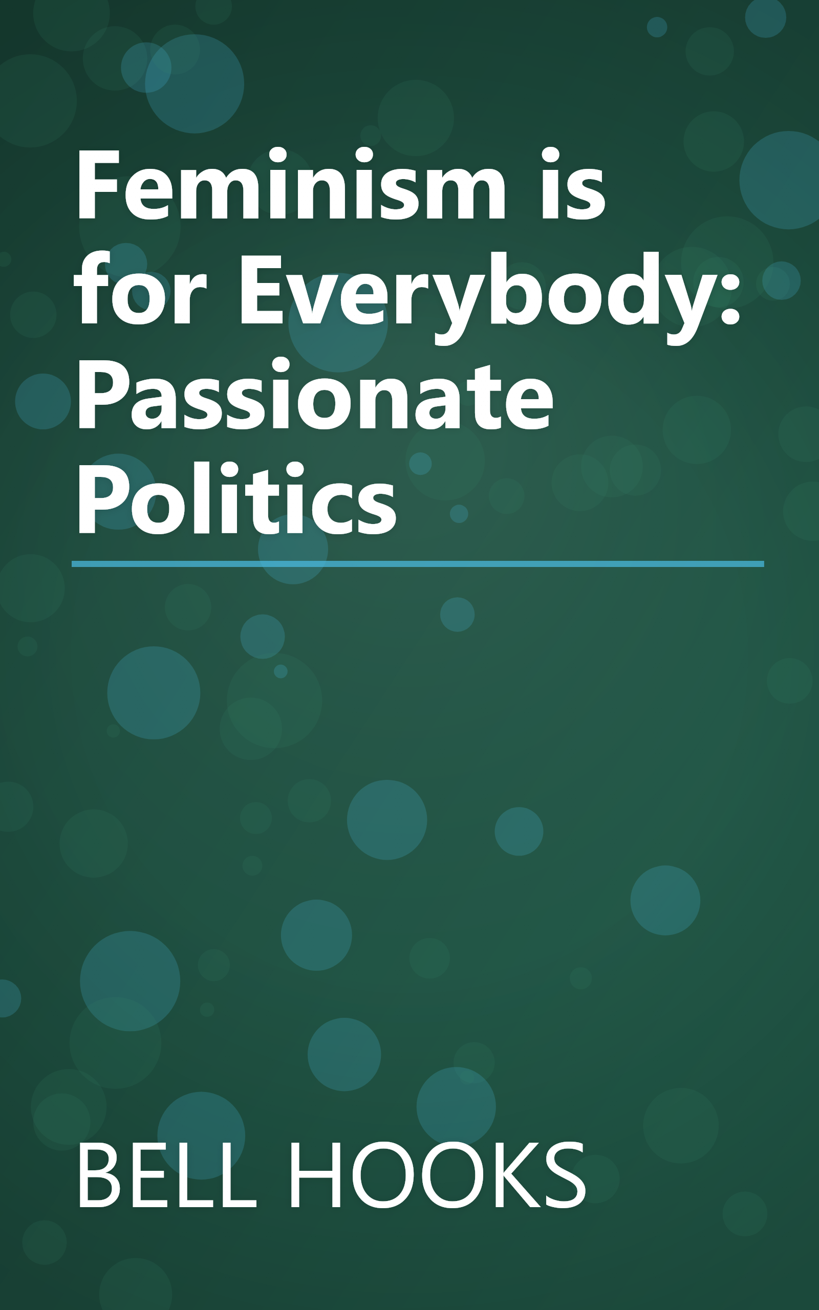 Feminism is for Everybody: Passionate Politics book cover