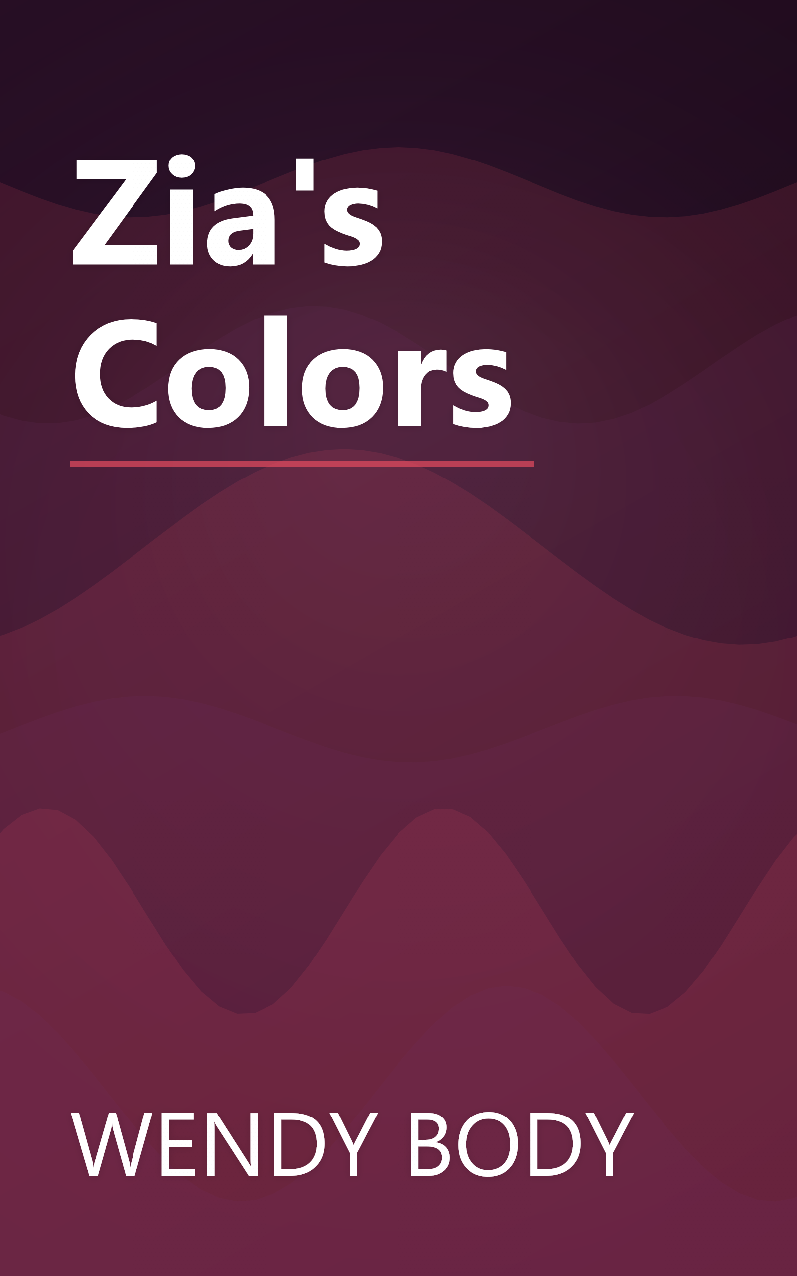 Zia's Colors book cover