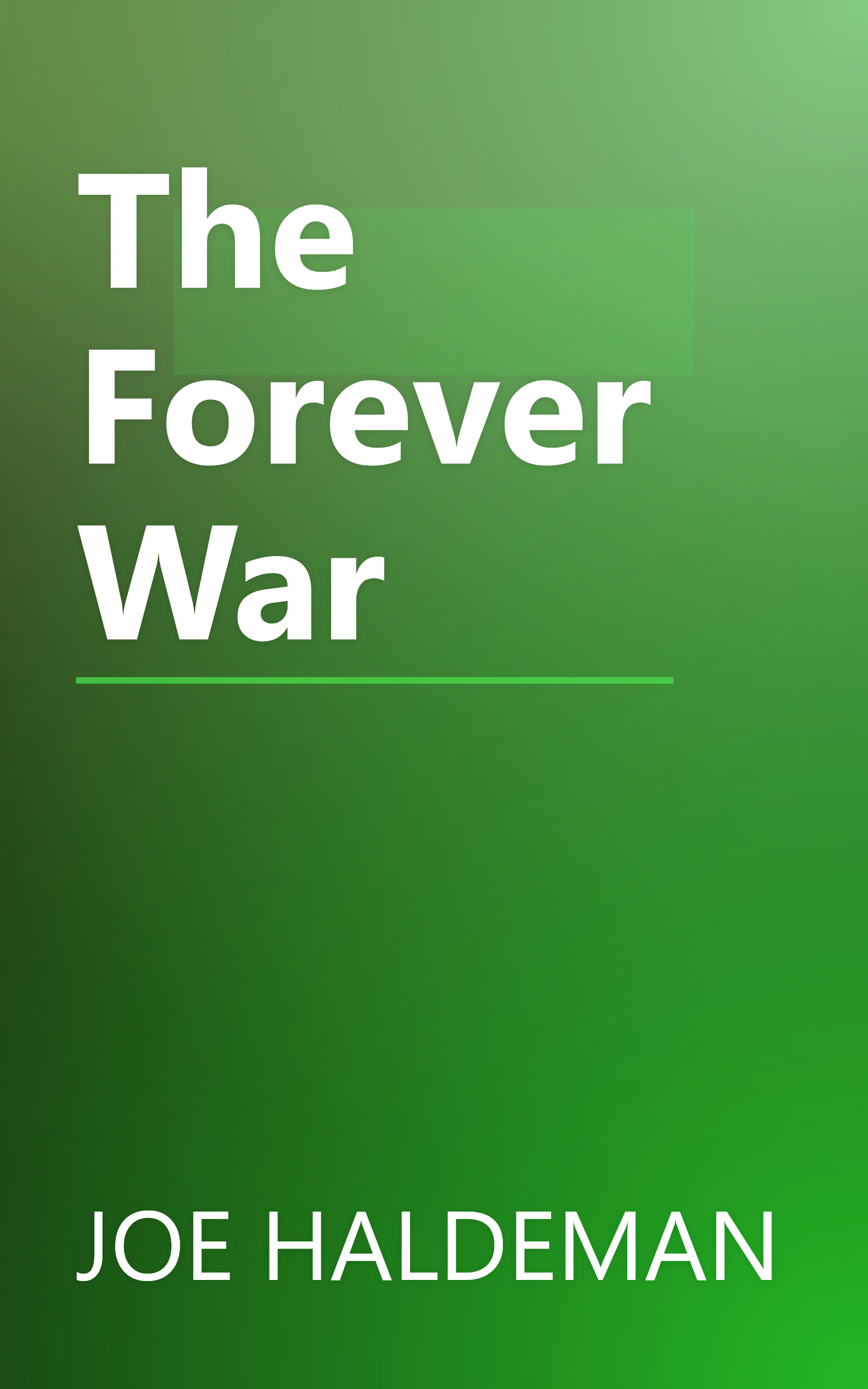 The Forever War book cover