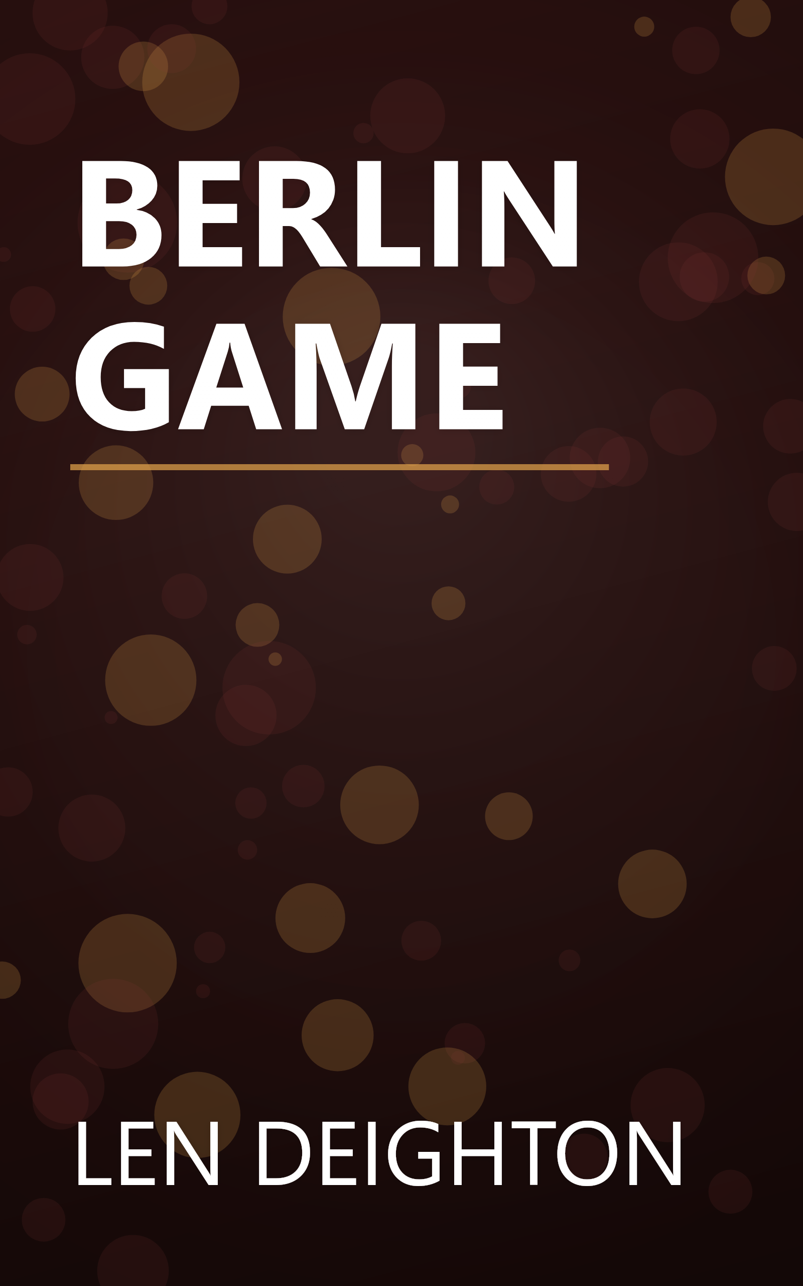 BERLIN GAME book cover