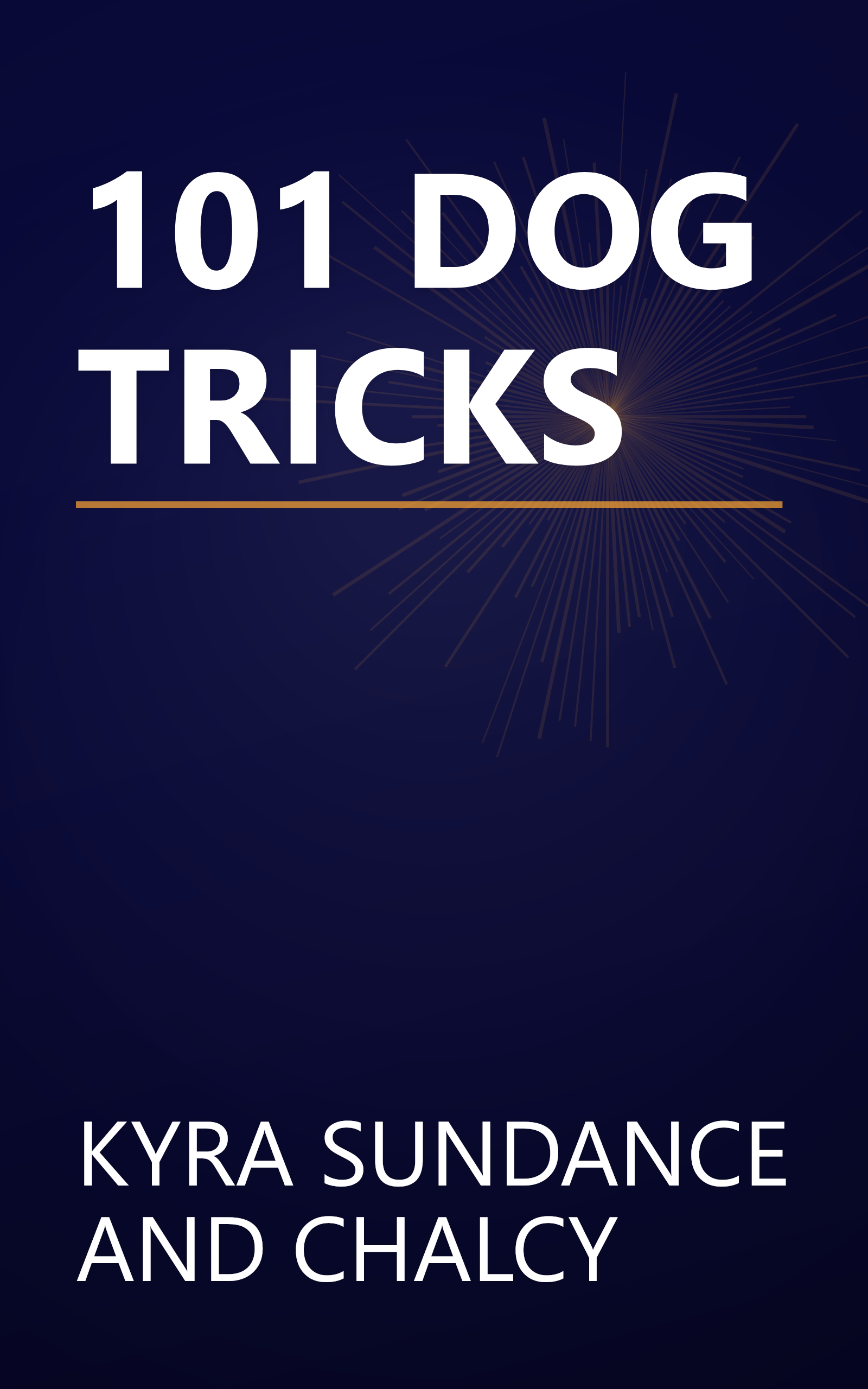 101 DOG TRICKS book cover