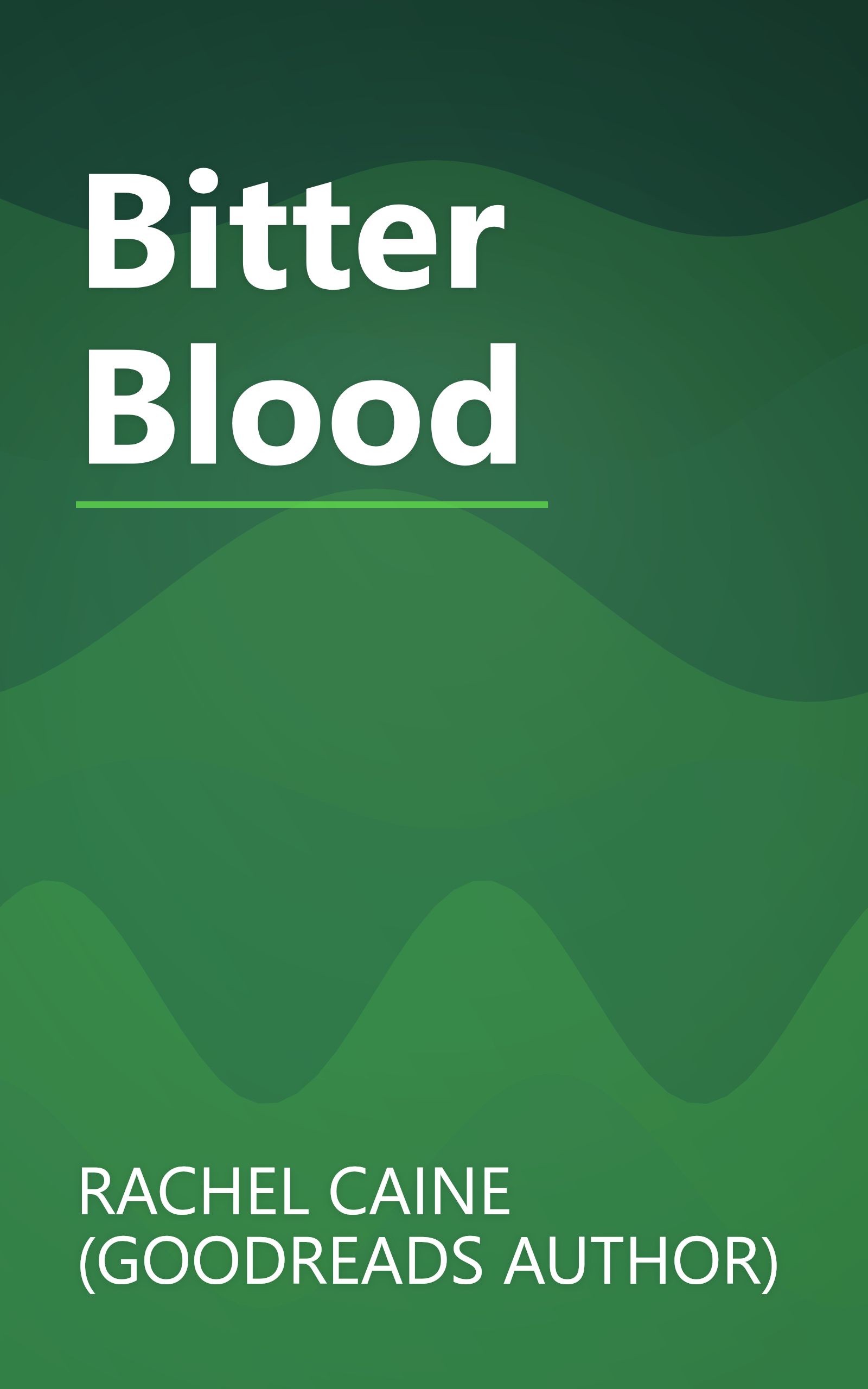 Bitter Blood book cover