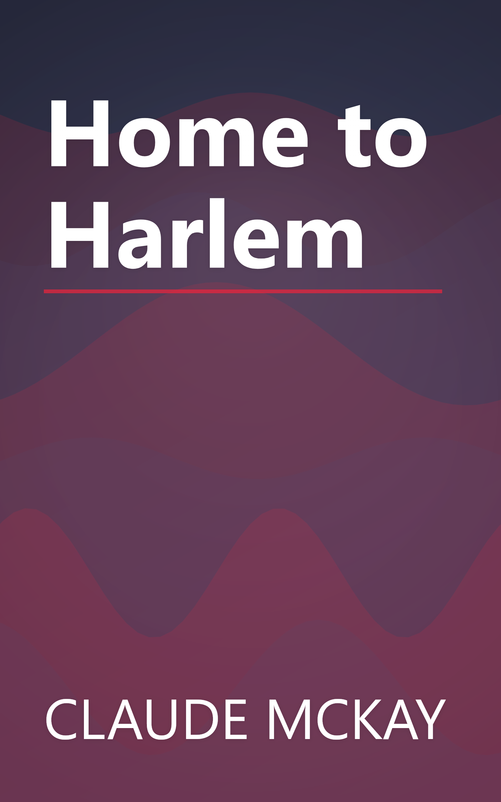 Home to Harlem book cover
