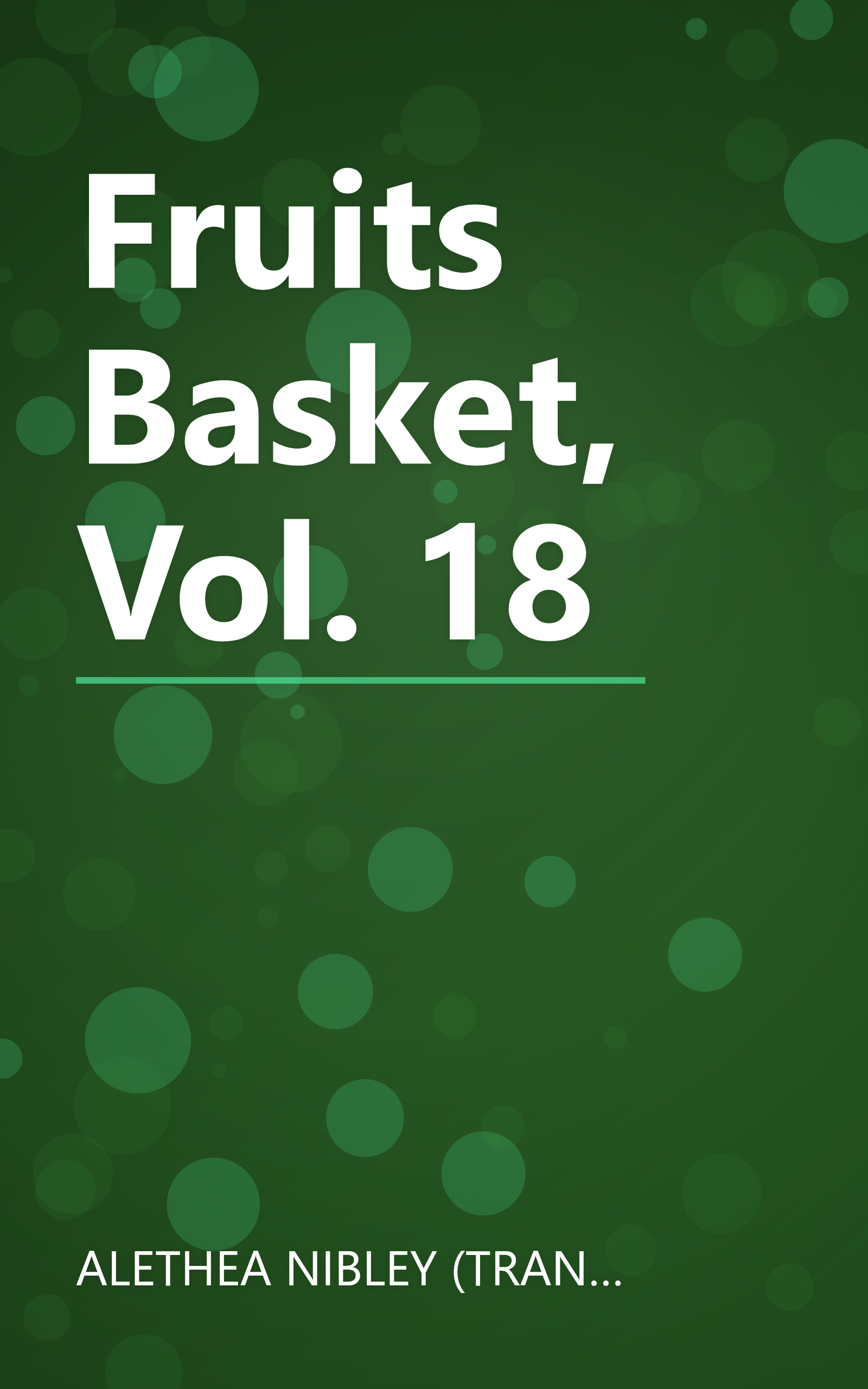 Fruits Basket, Vol. 18 book cover