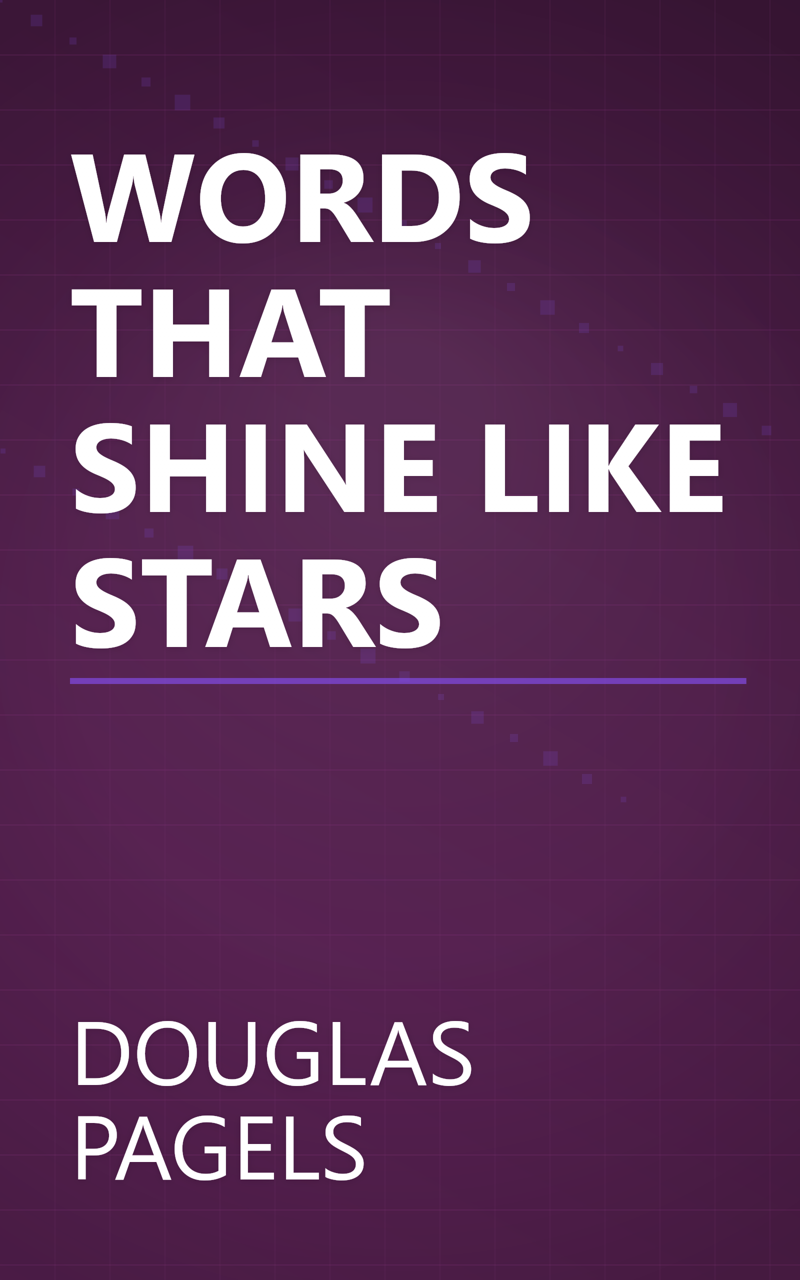 WORDS THAT SHINE LIKE STARS book cover