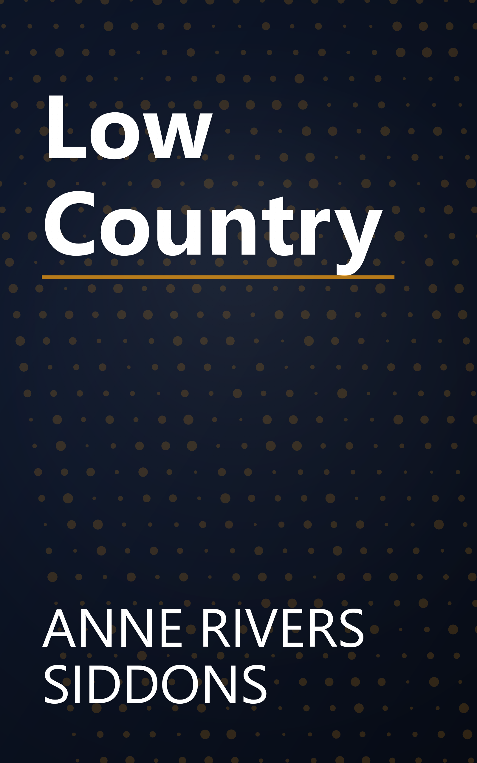 Low Country book cover