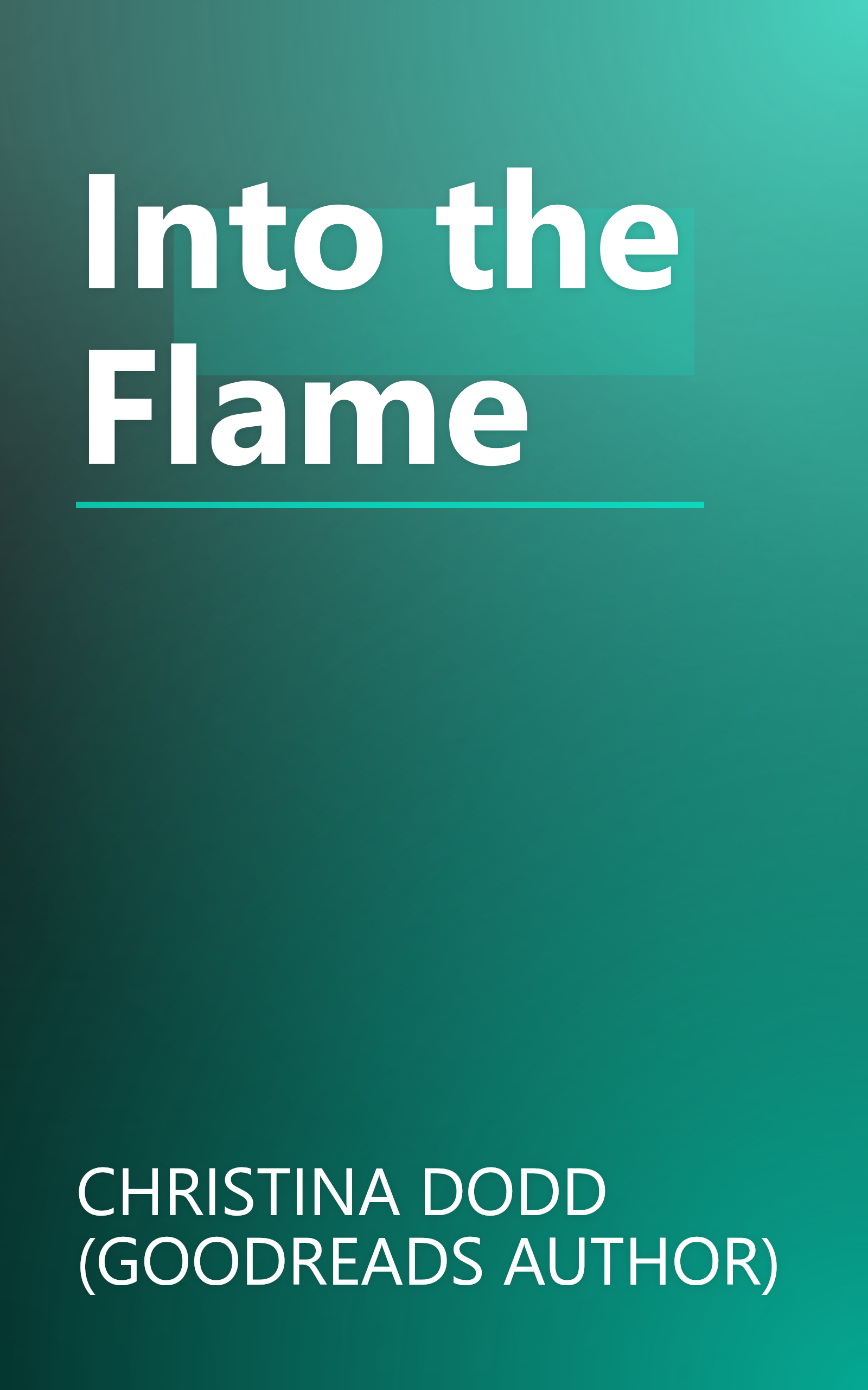 Into the Flame book cover