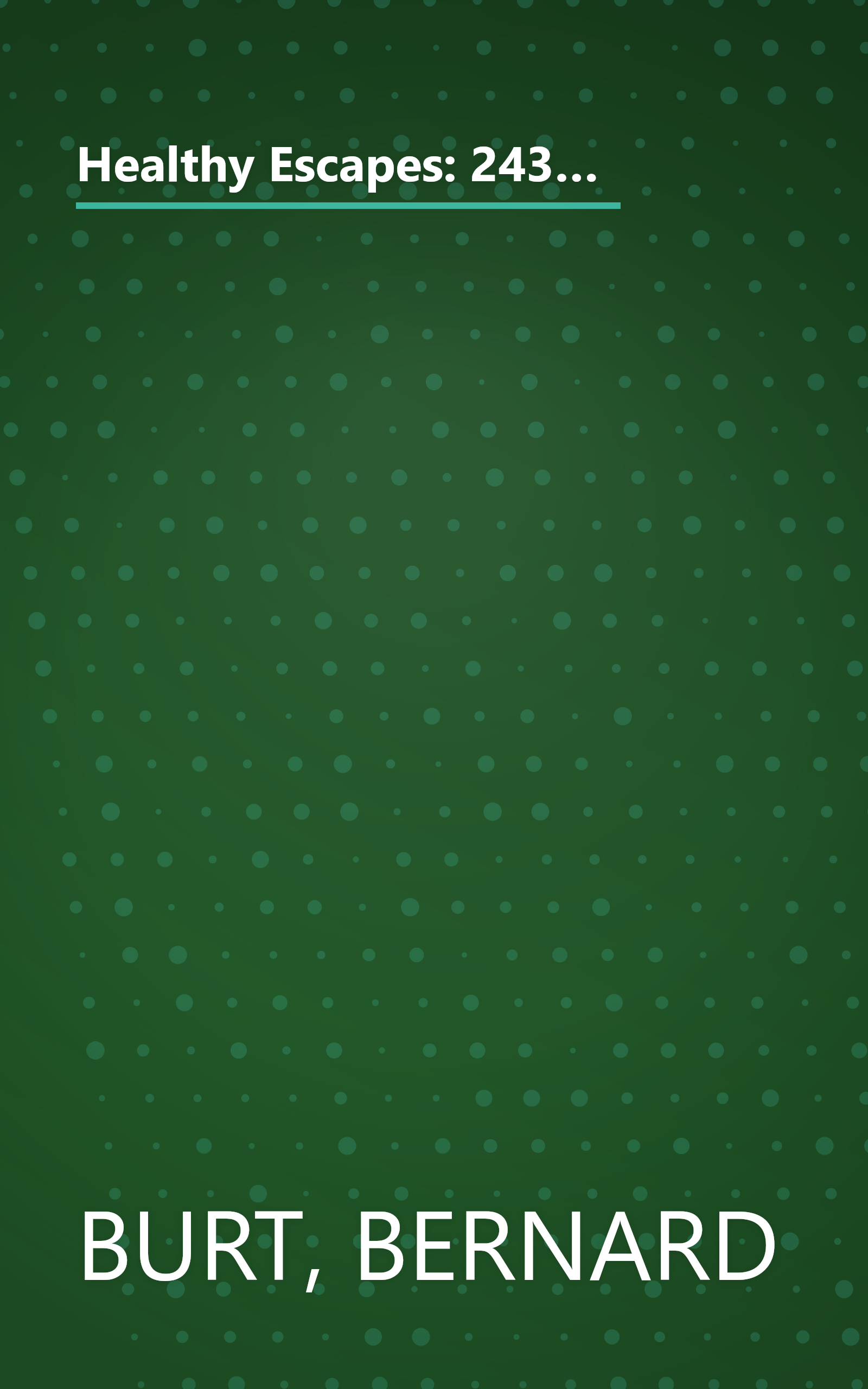 Healthy Escapes: 243 Resorts and Retreats Where You Can Get Fit, Feel Good, Find Yourself and Get Away from It All (Fodor's Healthy Escapes) book cover