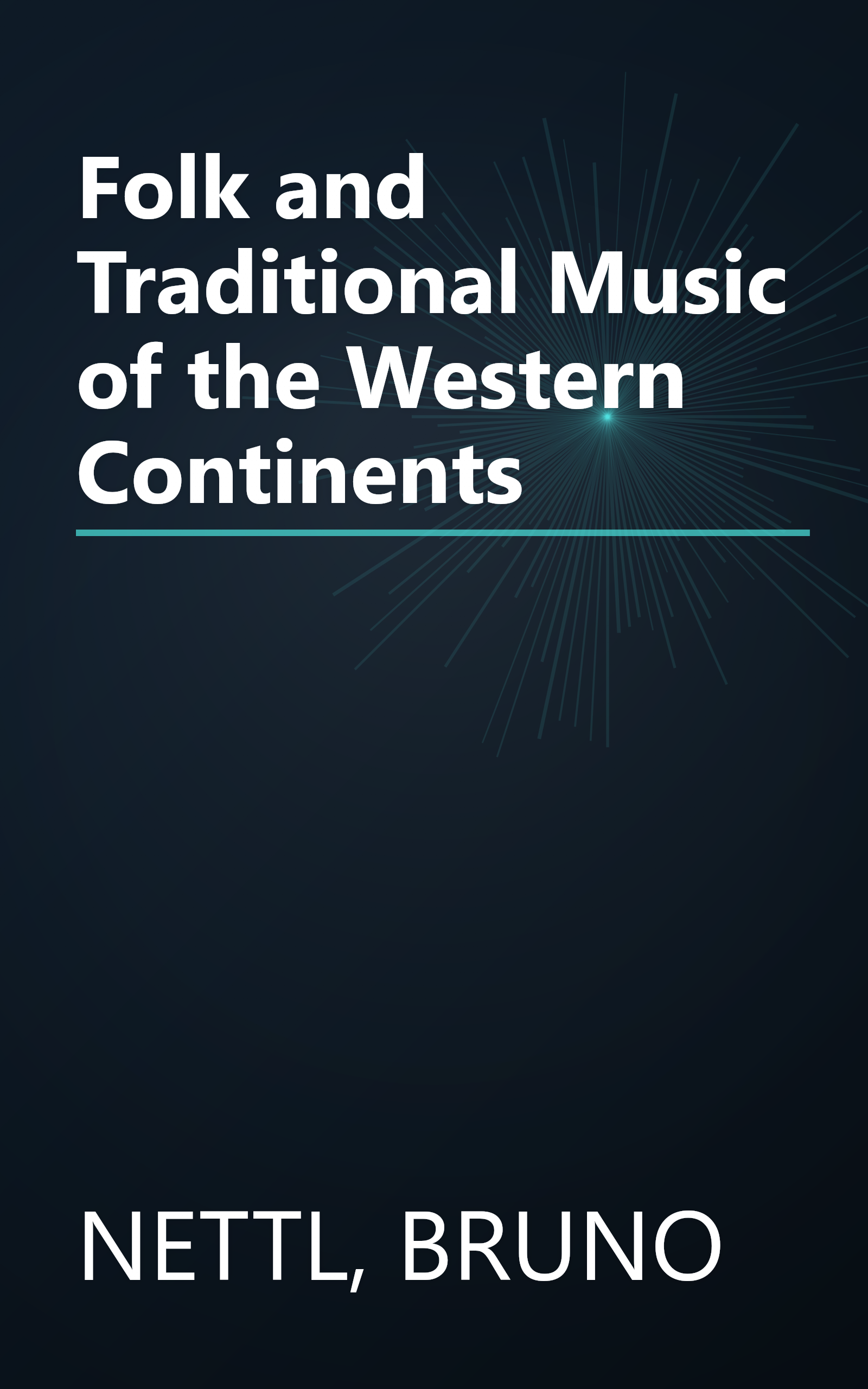 Folk and Traditional Music of the Western Continents book cover