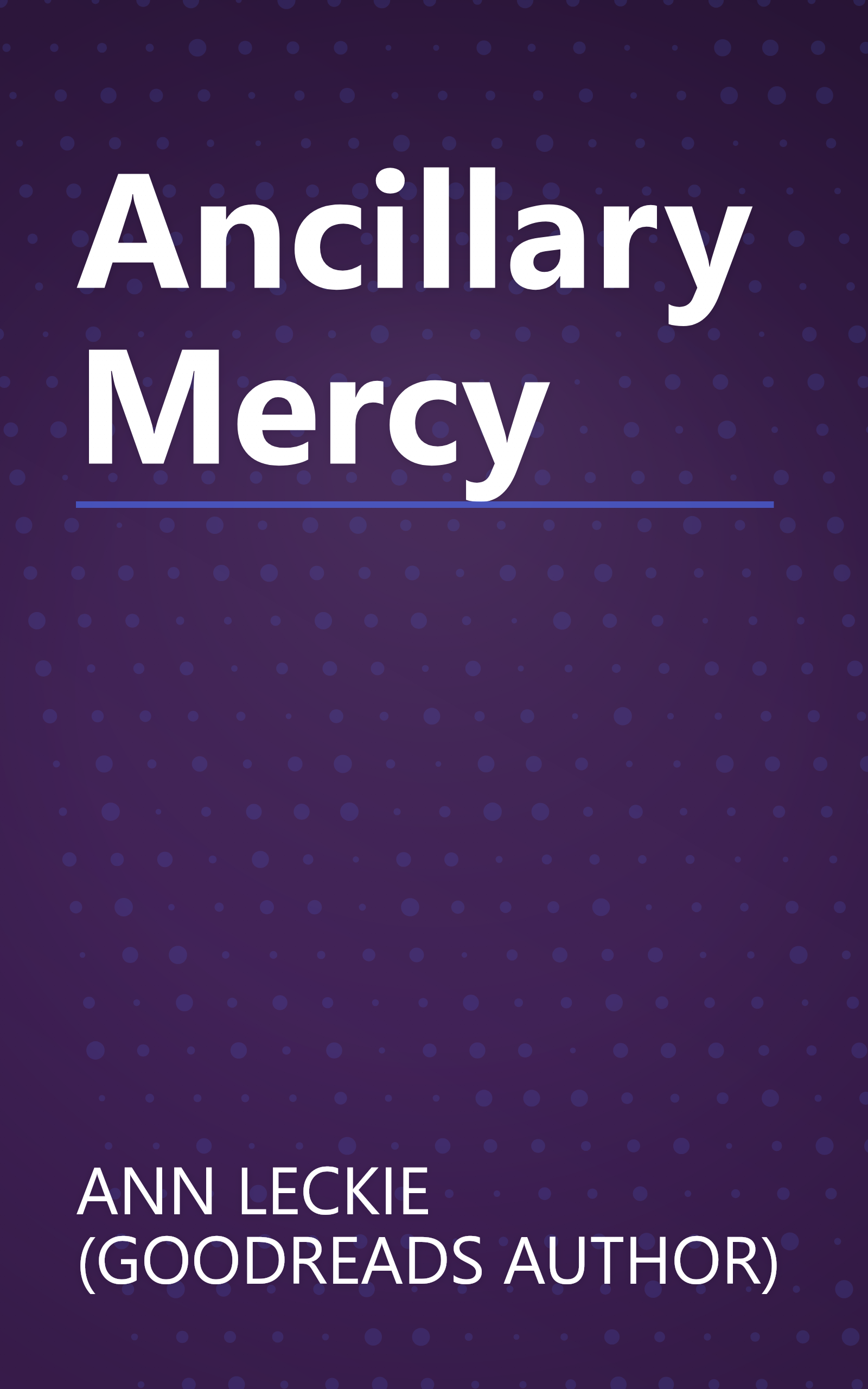 Ancillary Mercy book cover
