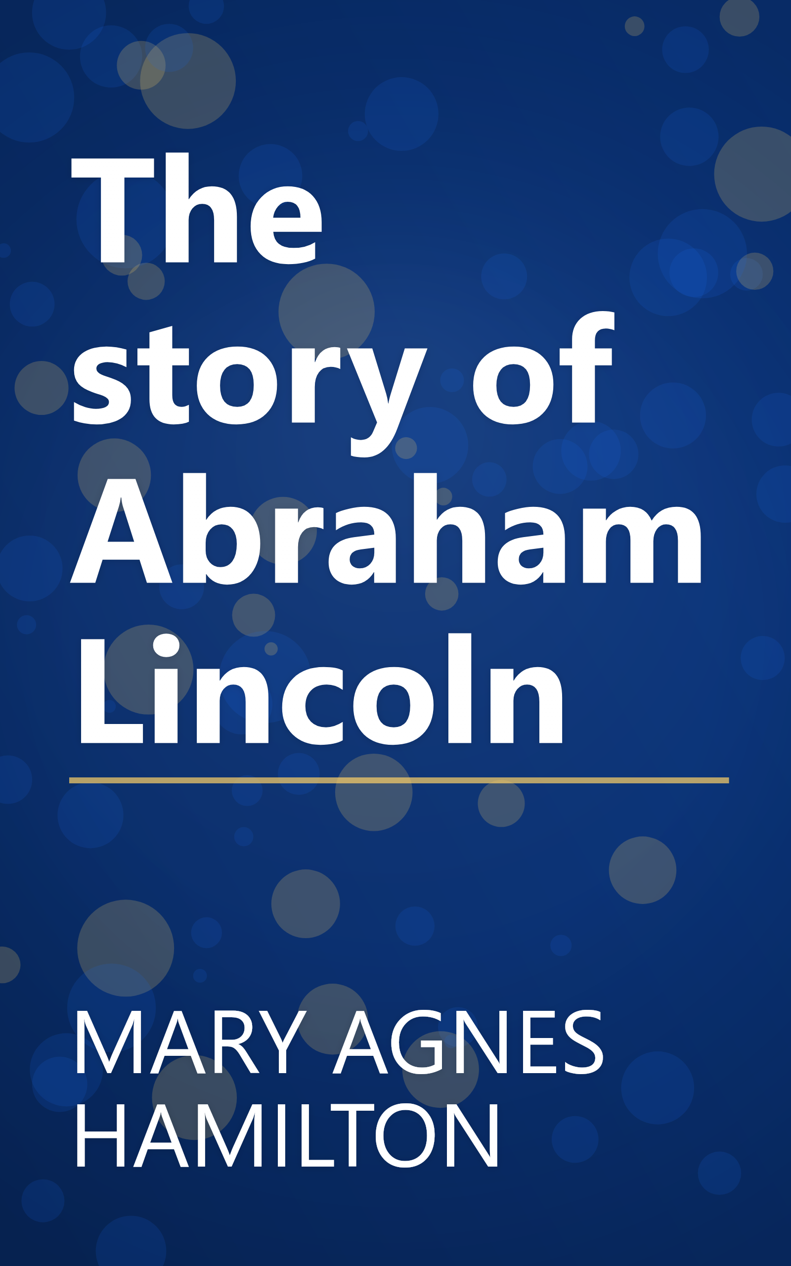 The story of Abraham Lincoln book cover