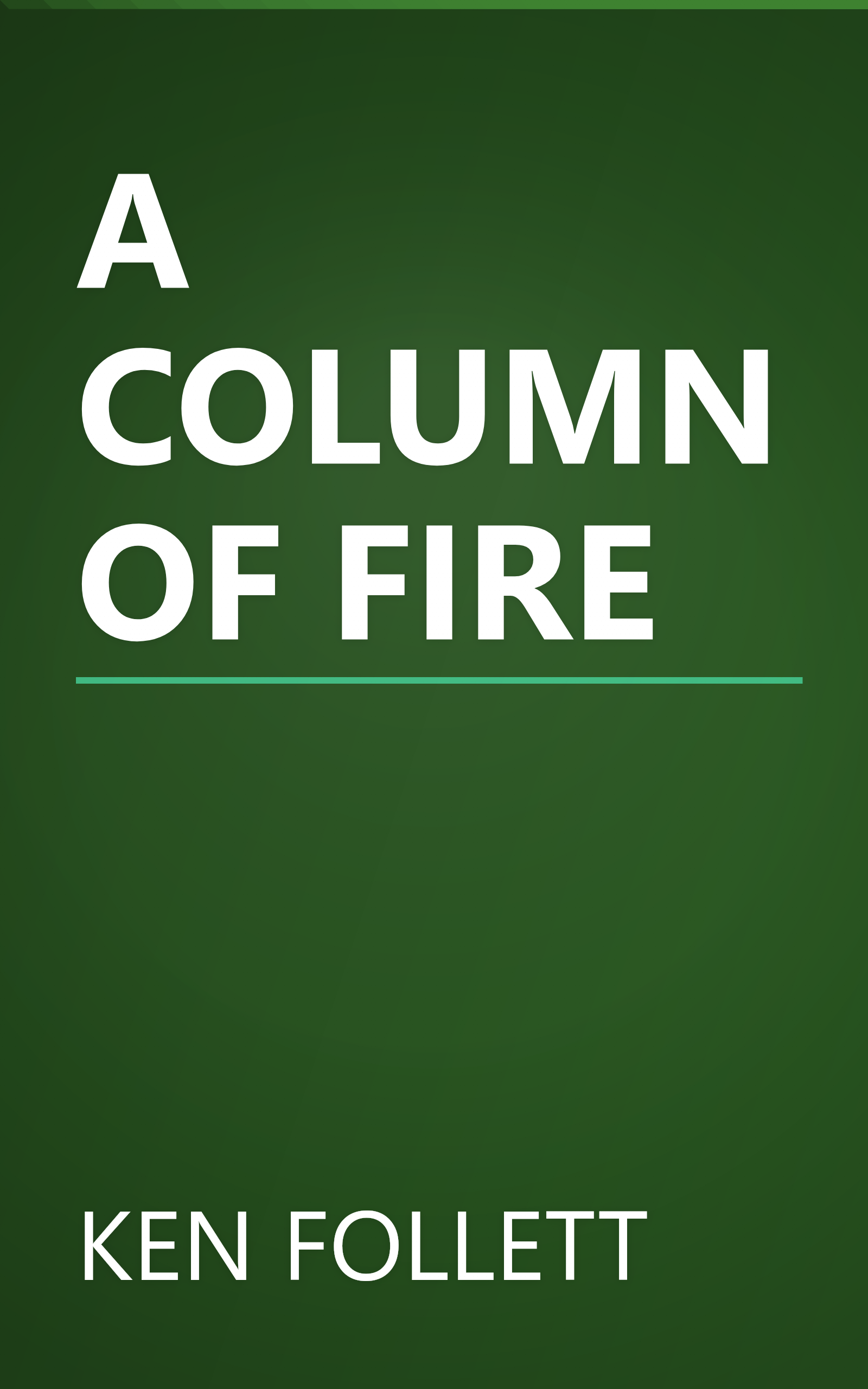 A COLUMN OF FIRE book cover