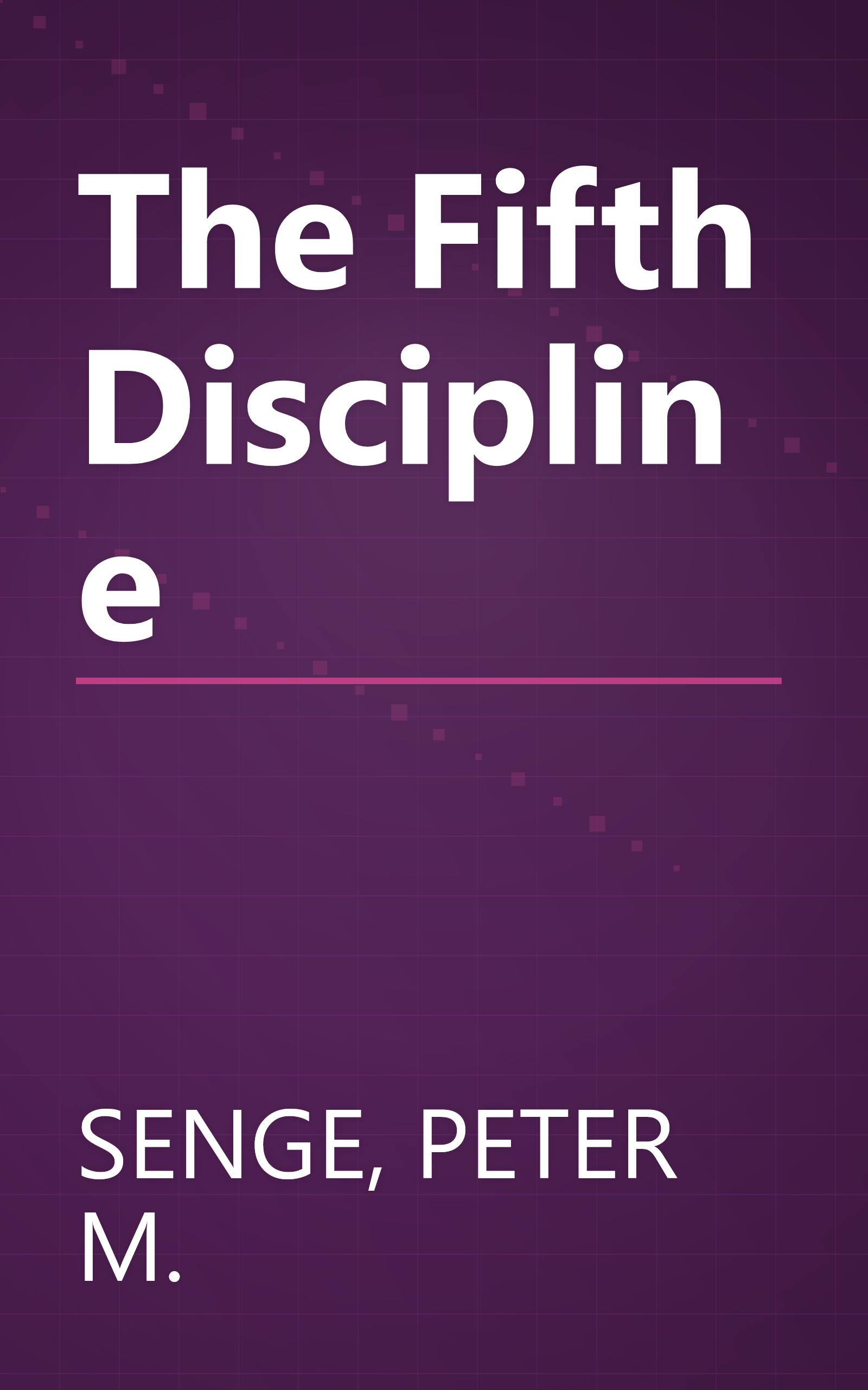 The Fifth Discipline book cover