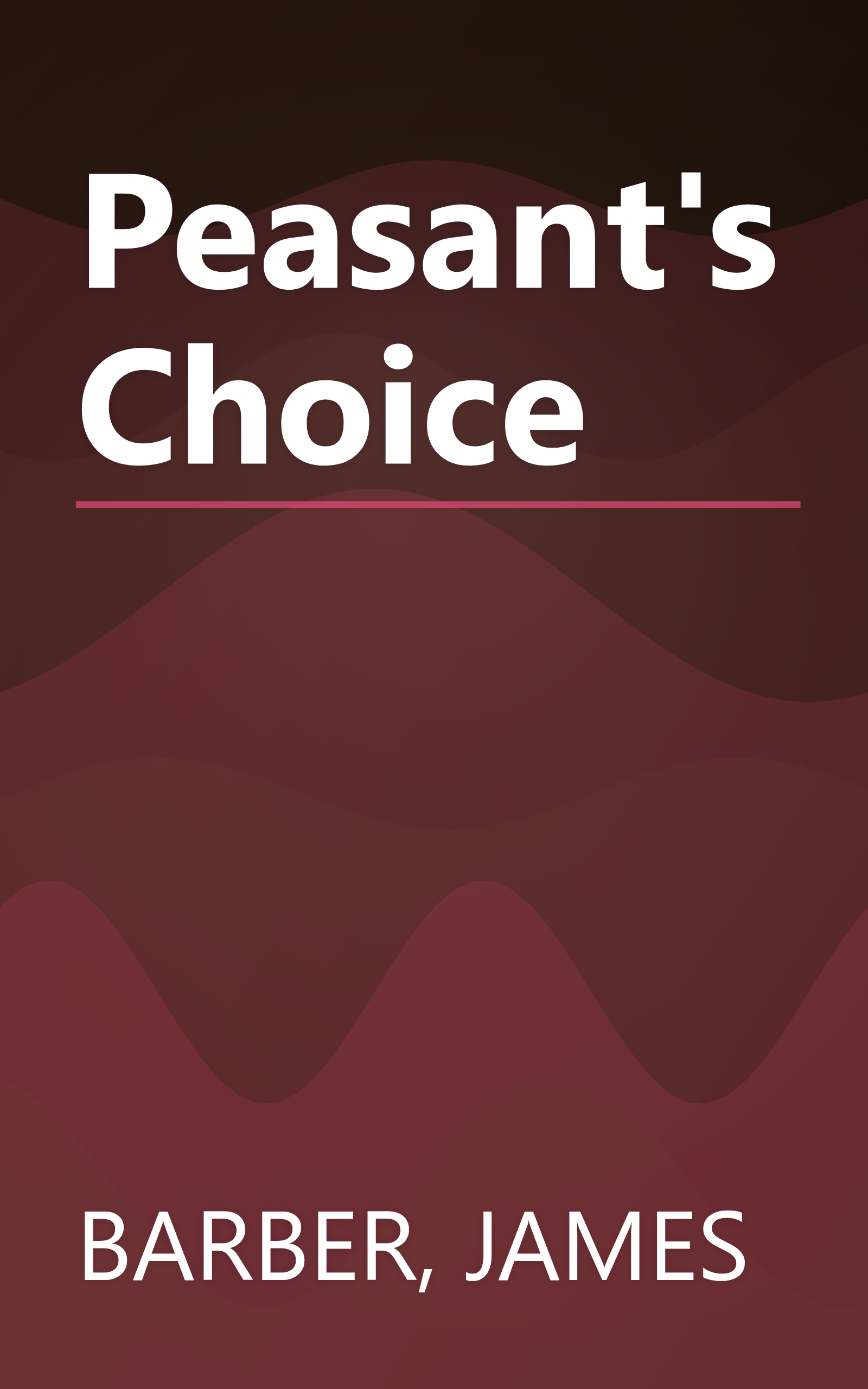Peasant's Choice book cover
