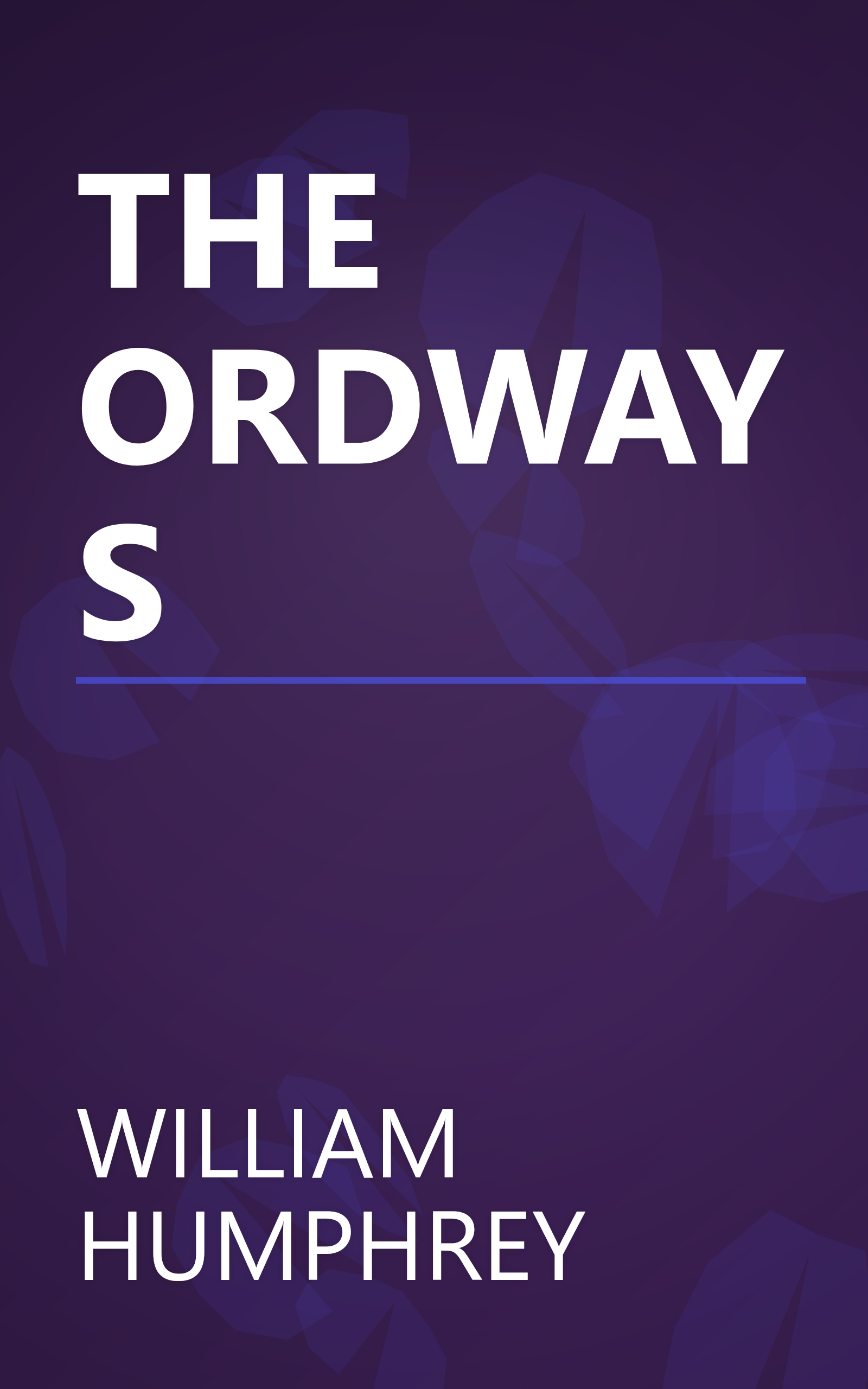 THE ORDWAYS book cover