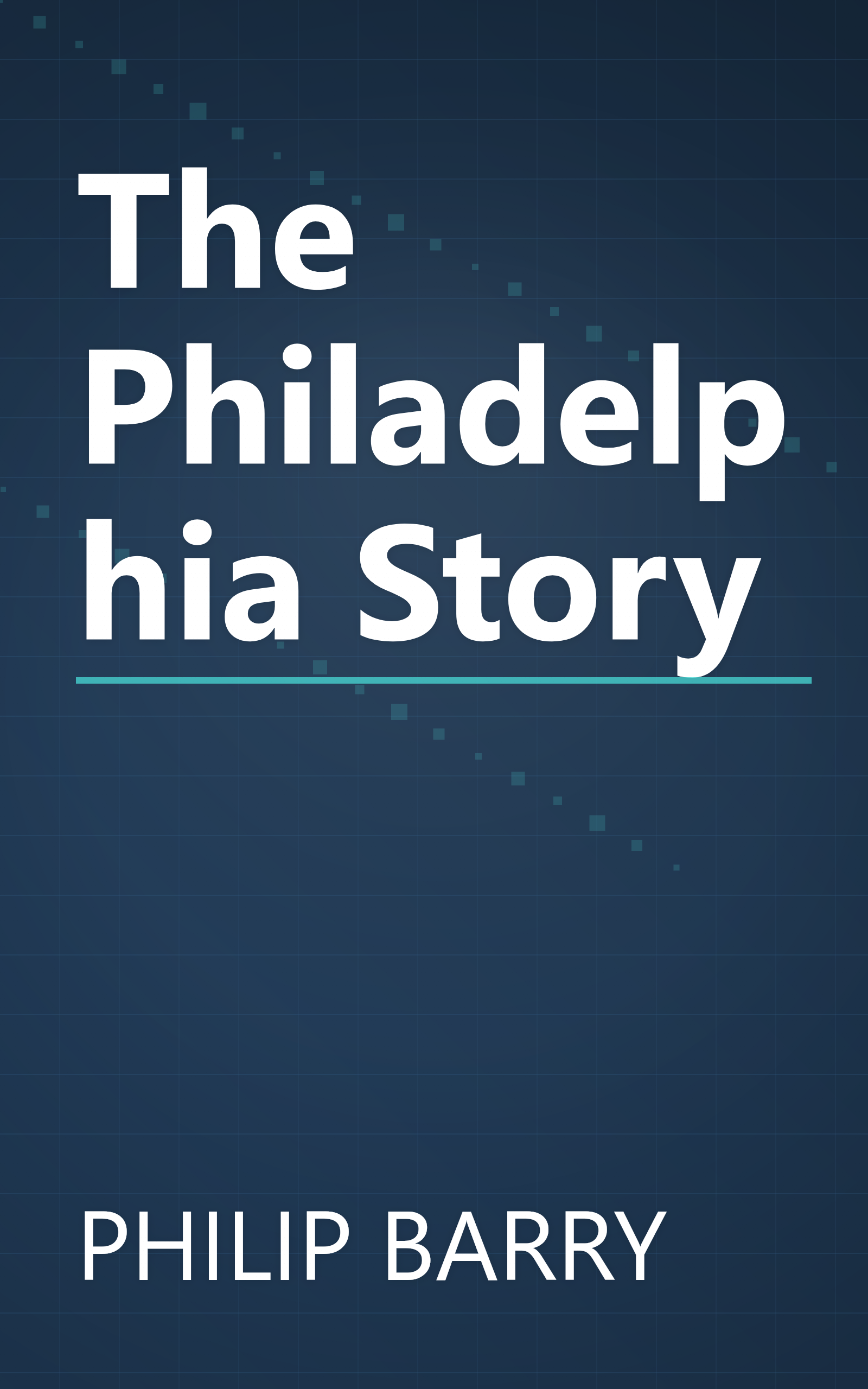 The Philadelphia Story book cover