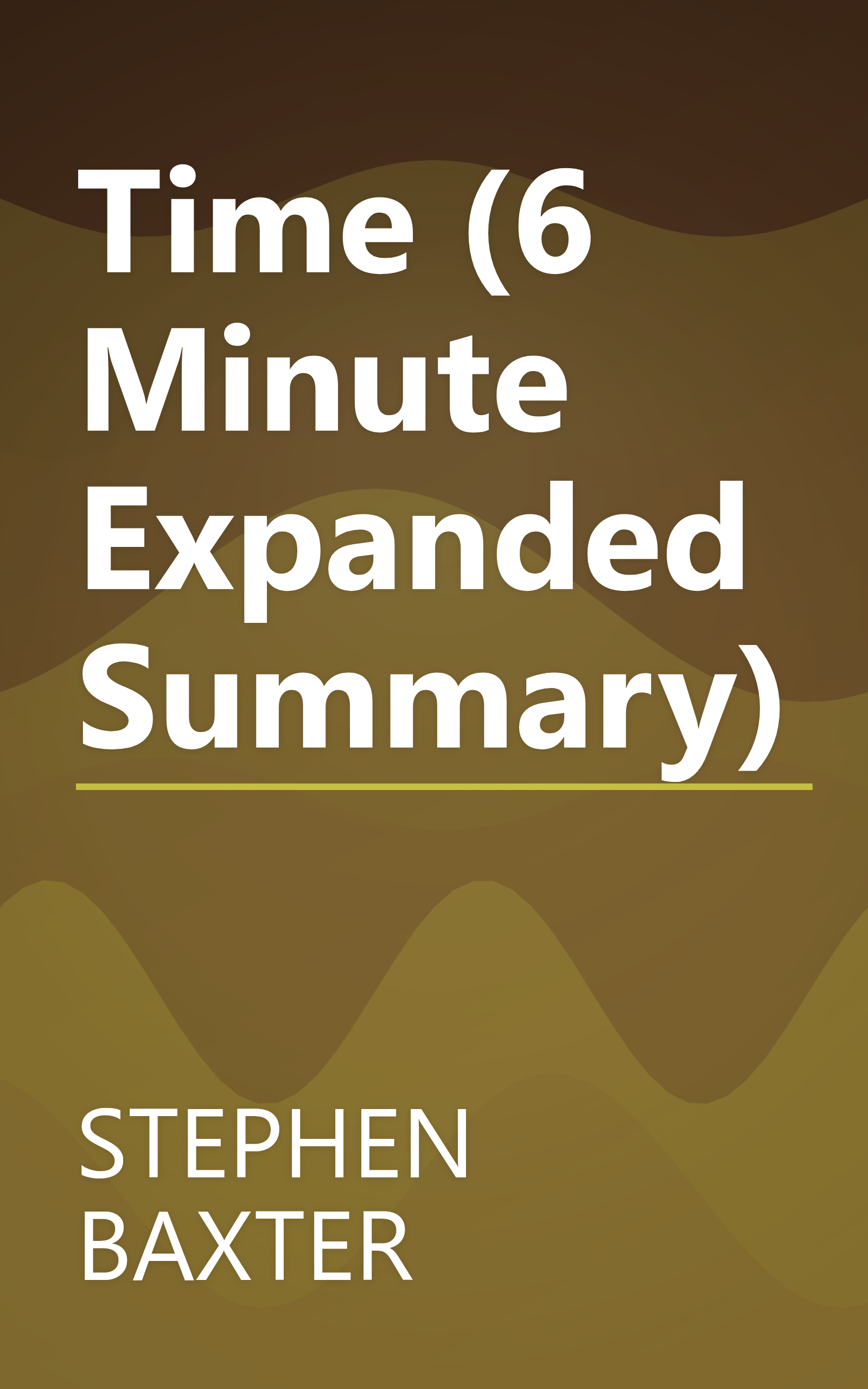 Time (6 Minute   Expanded Summary) book cover