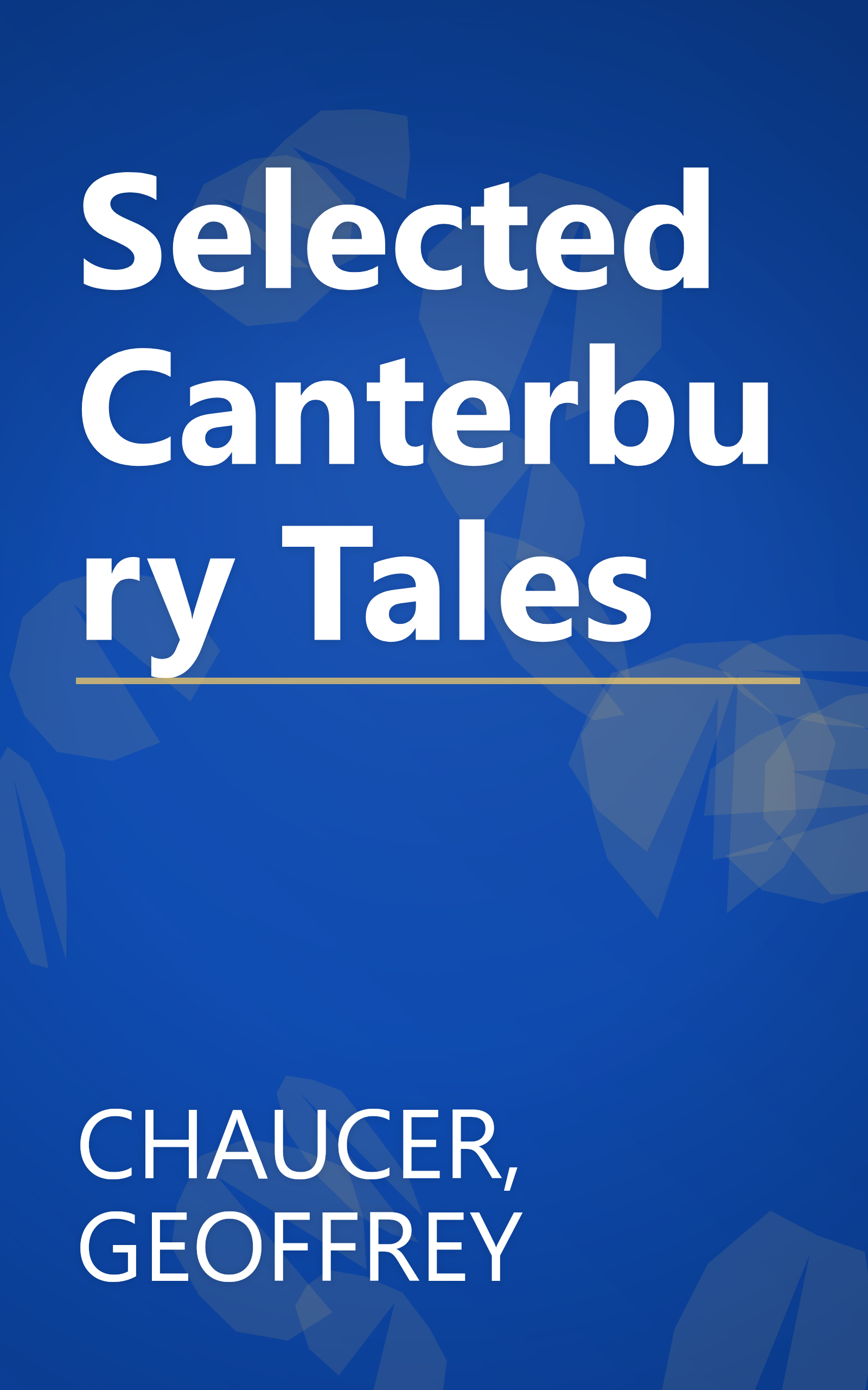 Selected Canterbury Tales book cover