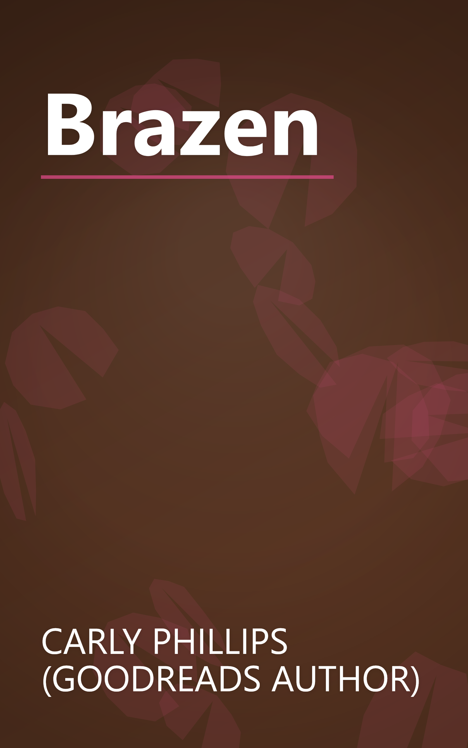 Brazen book cover