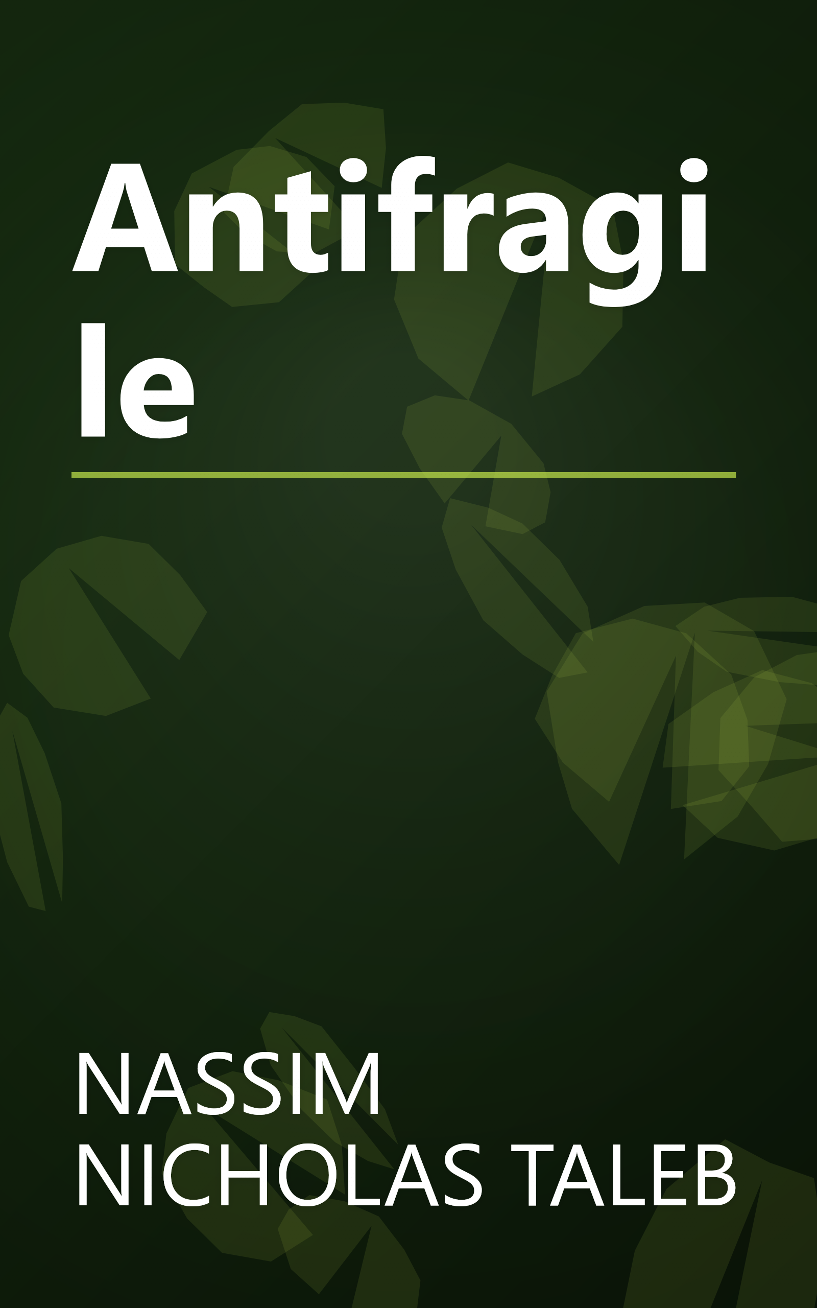 Antifragile book cover