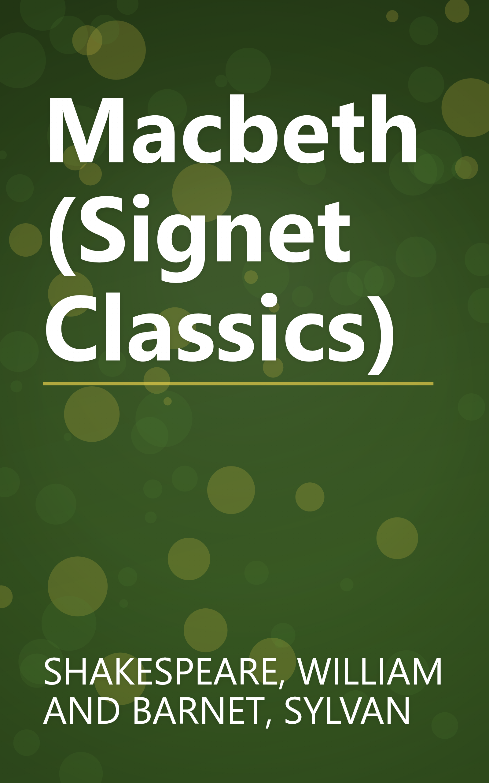 Macbeth (Signet Classics) book cover