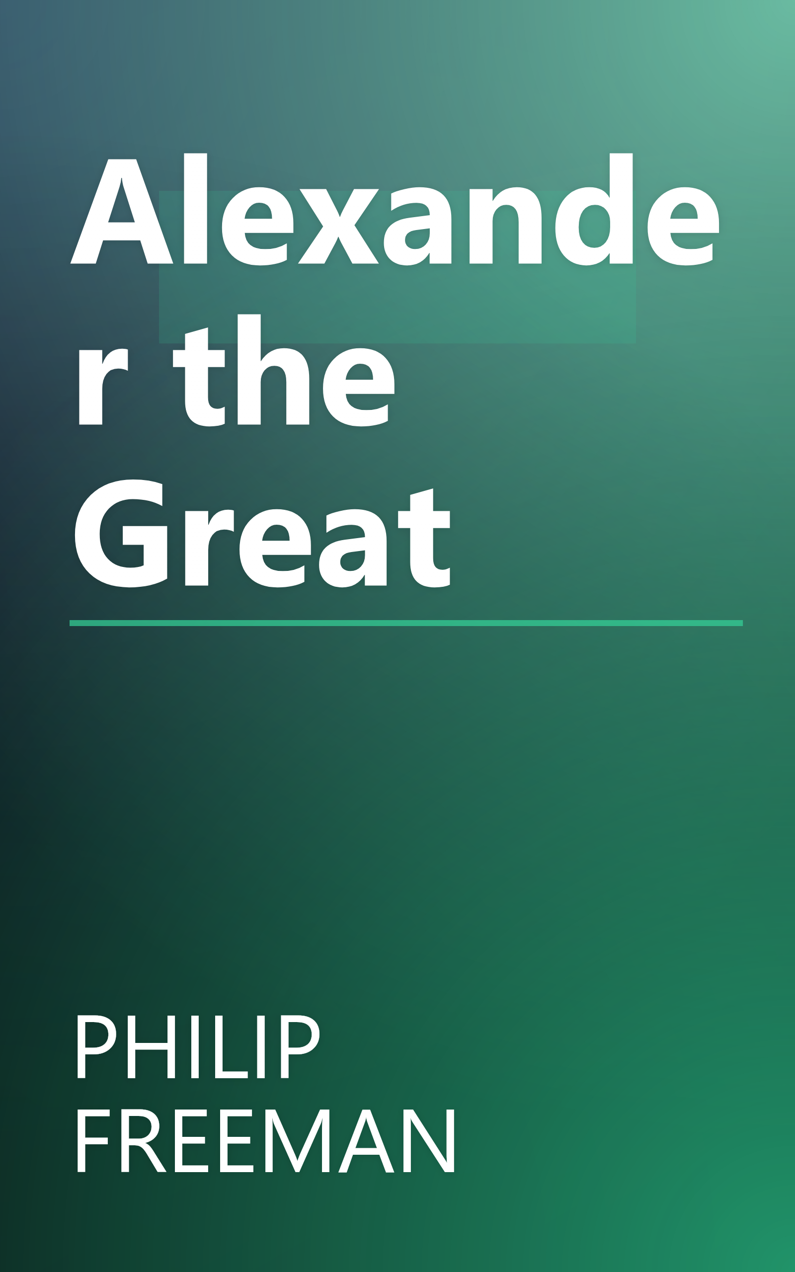 Alexander the Great book cover